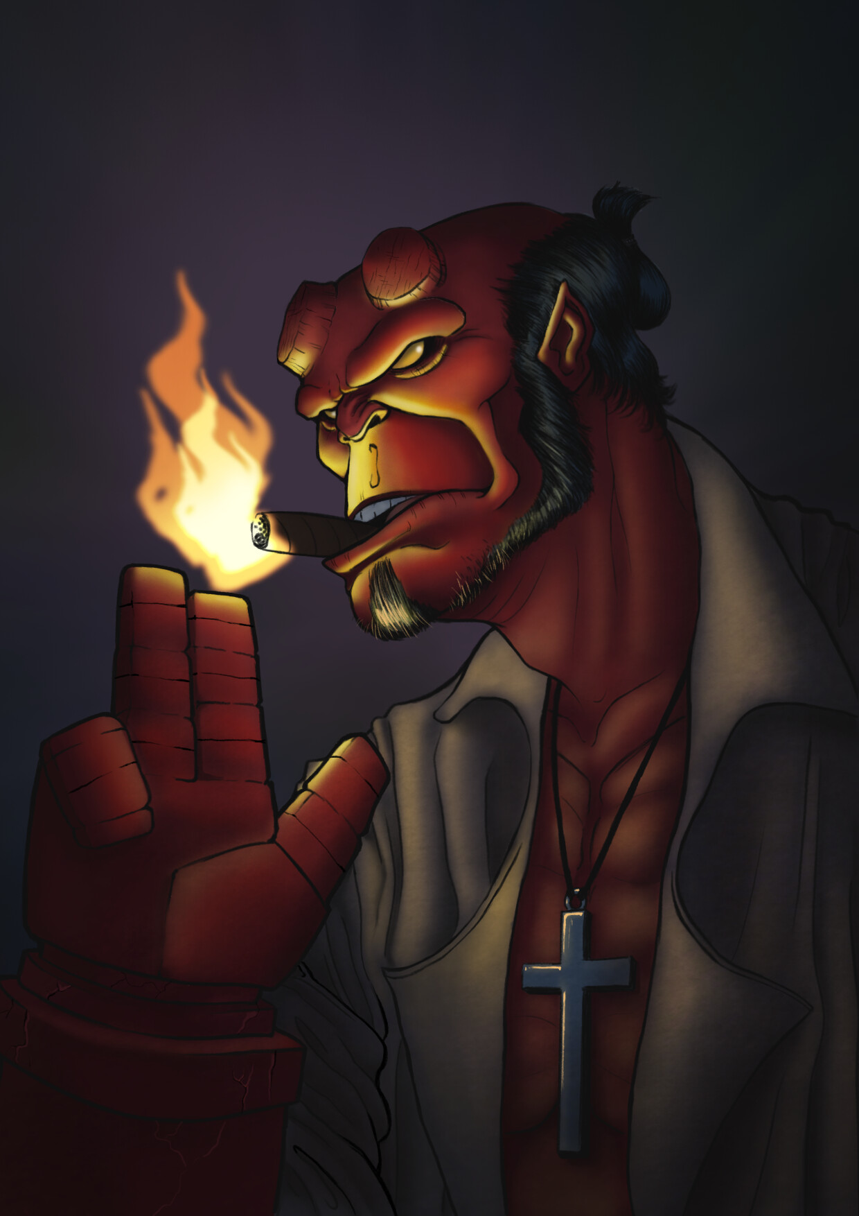 ArtStation - Hellboy