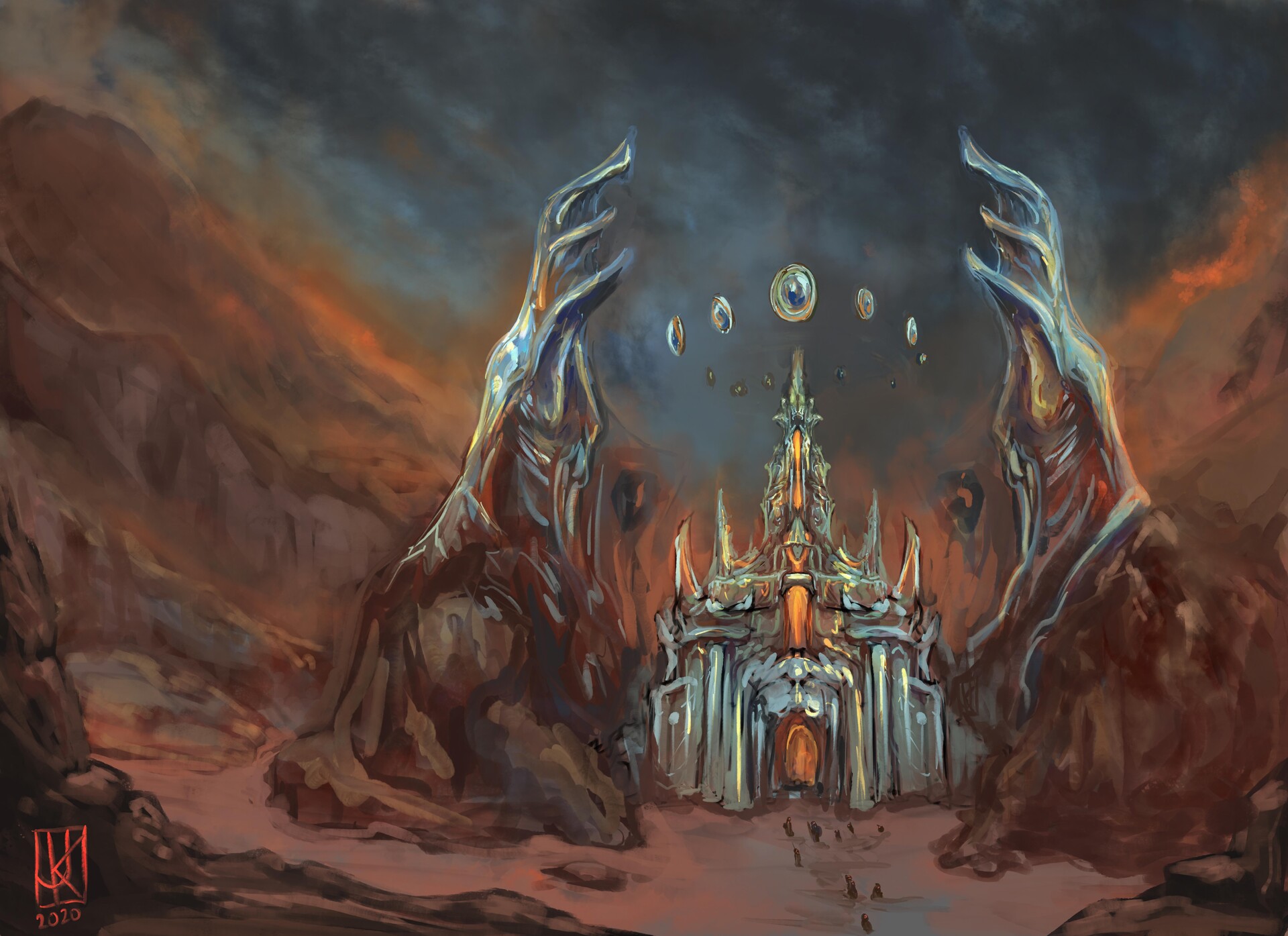 ArtStation - Mages temple- concept