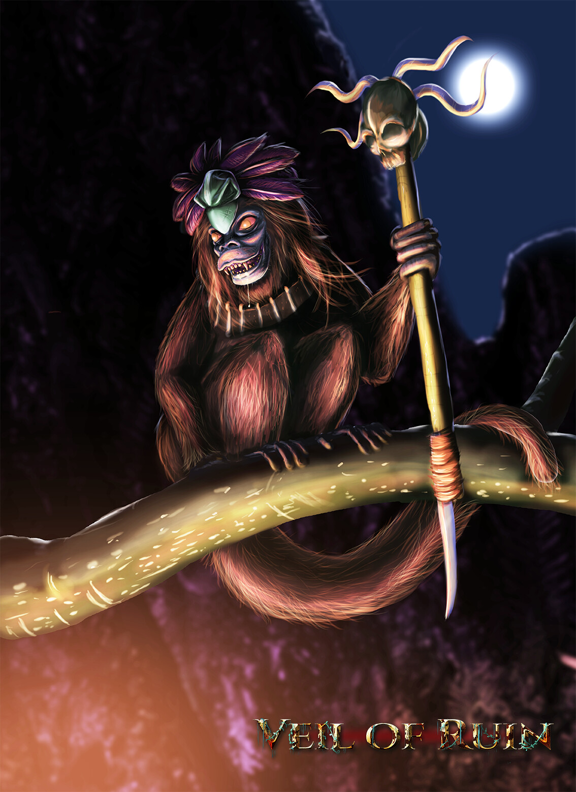 ArtStation - Majmun Witch