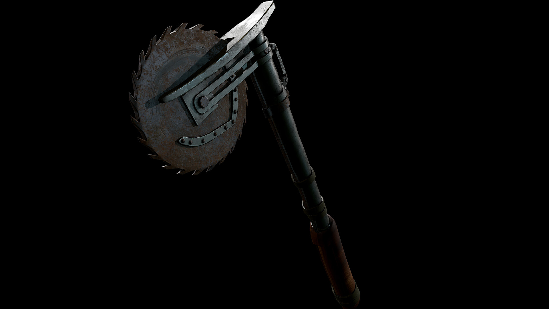 ArtStation - Remnant Scrap Hatchet
