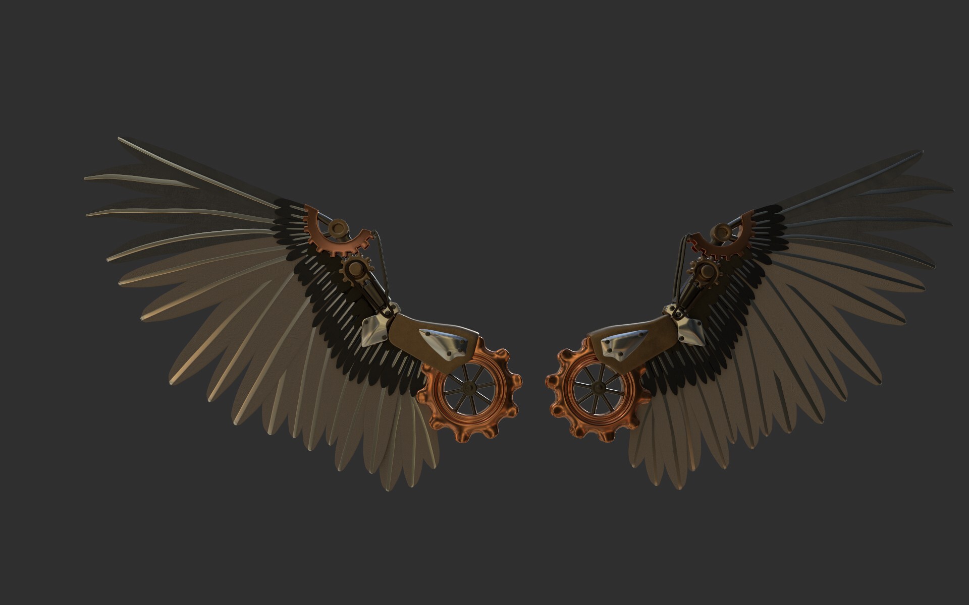 ArtStation - steampunk wings
