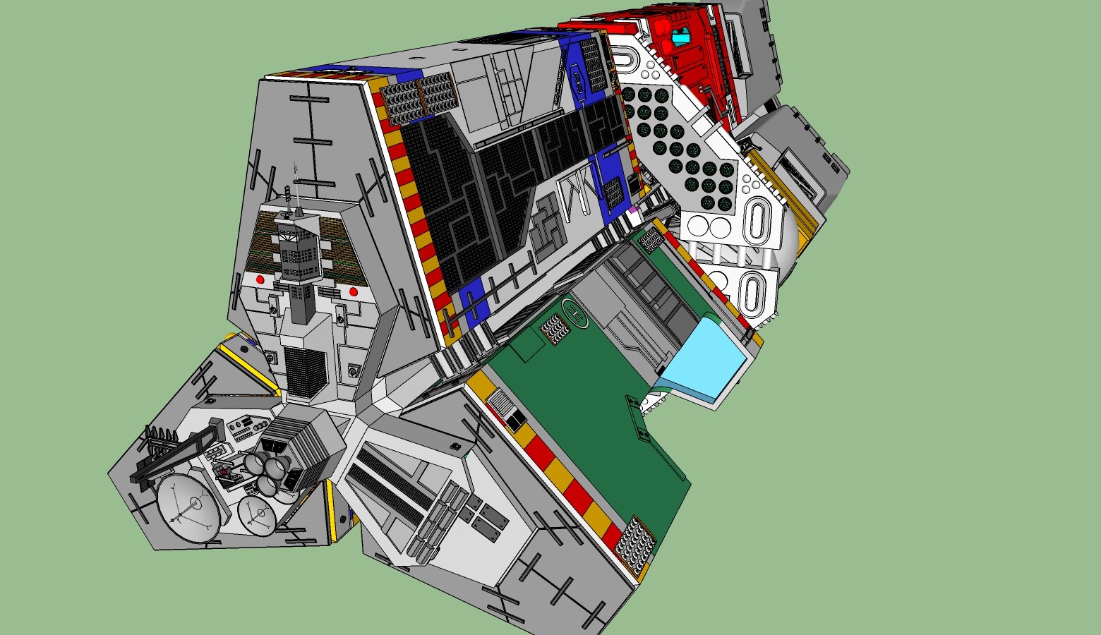 ArtStation - Kiith Somtaaw mothership "Kuun-Lan" based on Norsehounds ...