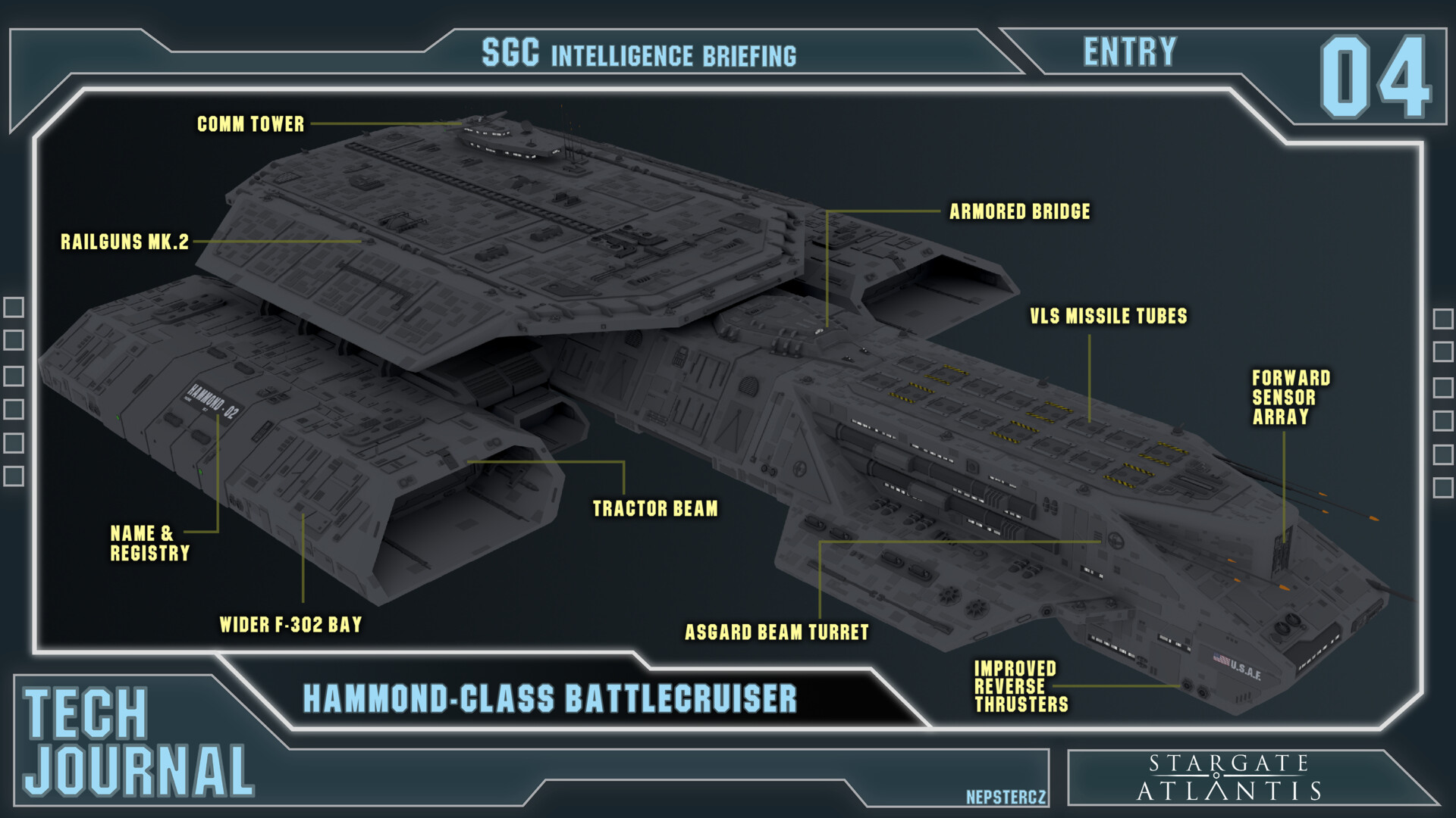 stargate daedalus bridge