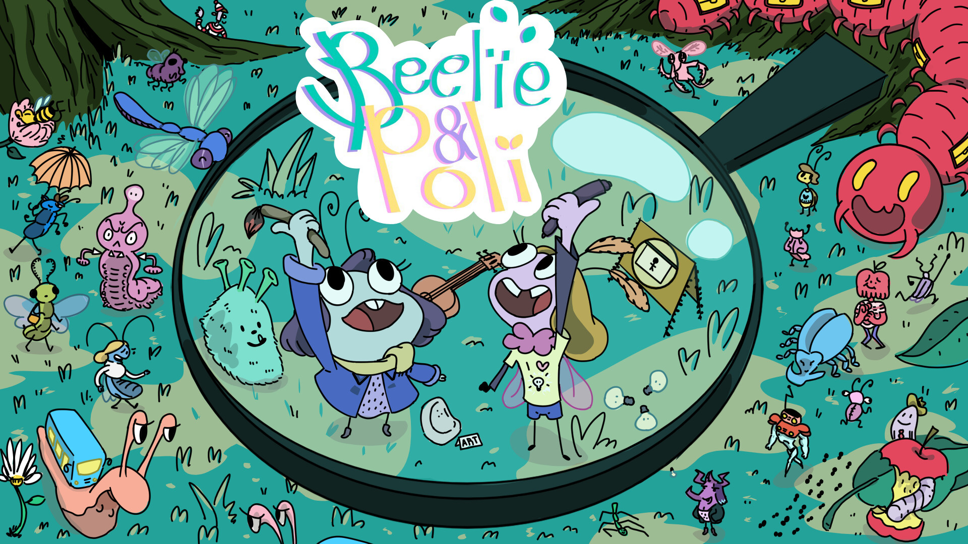 ArtStation - Beelie & poli | illustrated cover