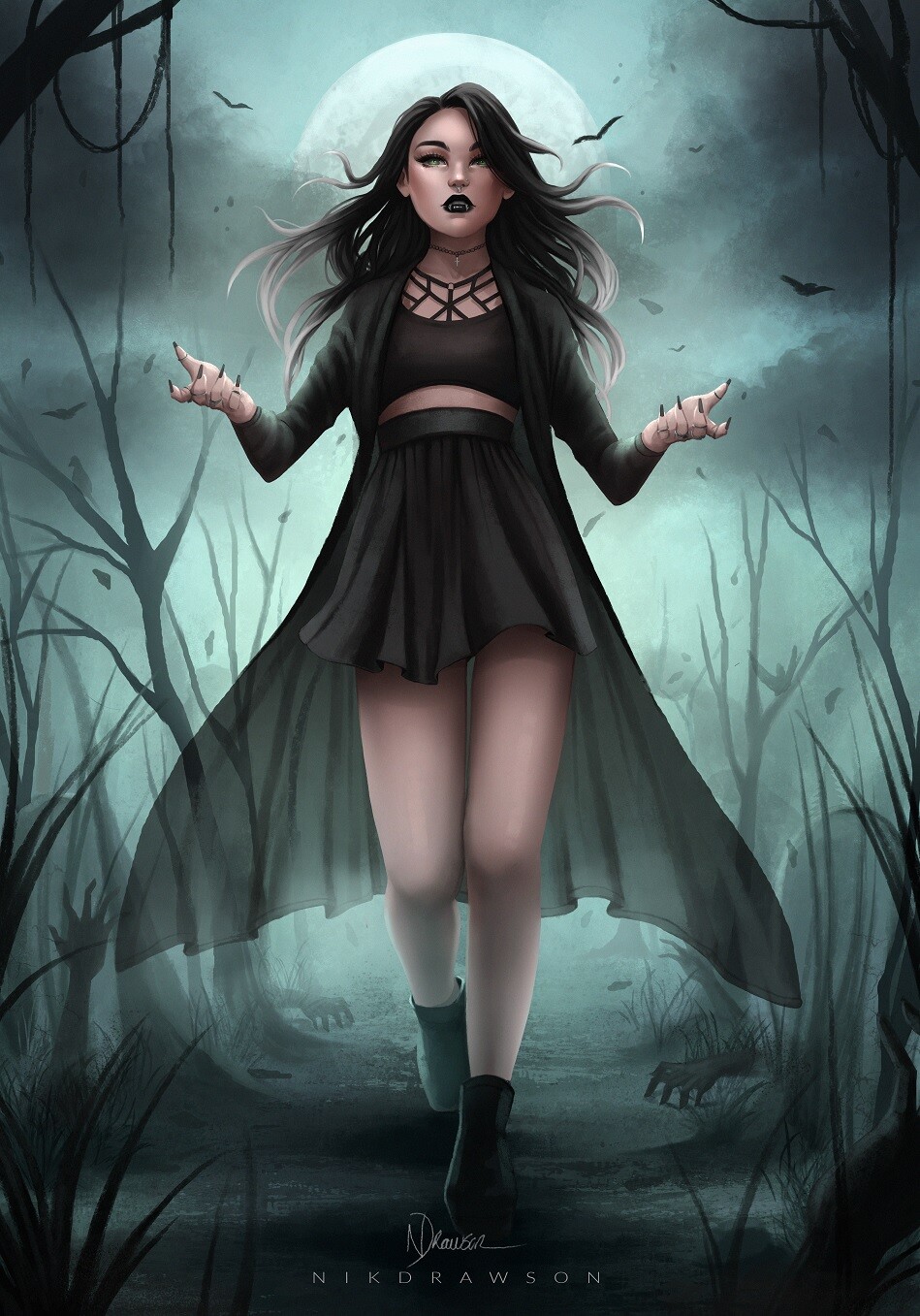 ArtStation - Vampire the masquerade commission