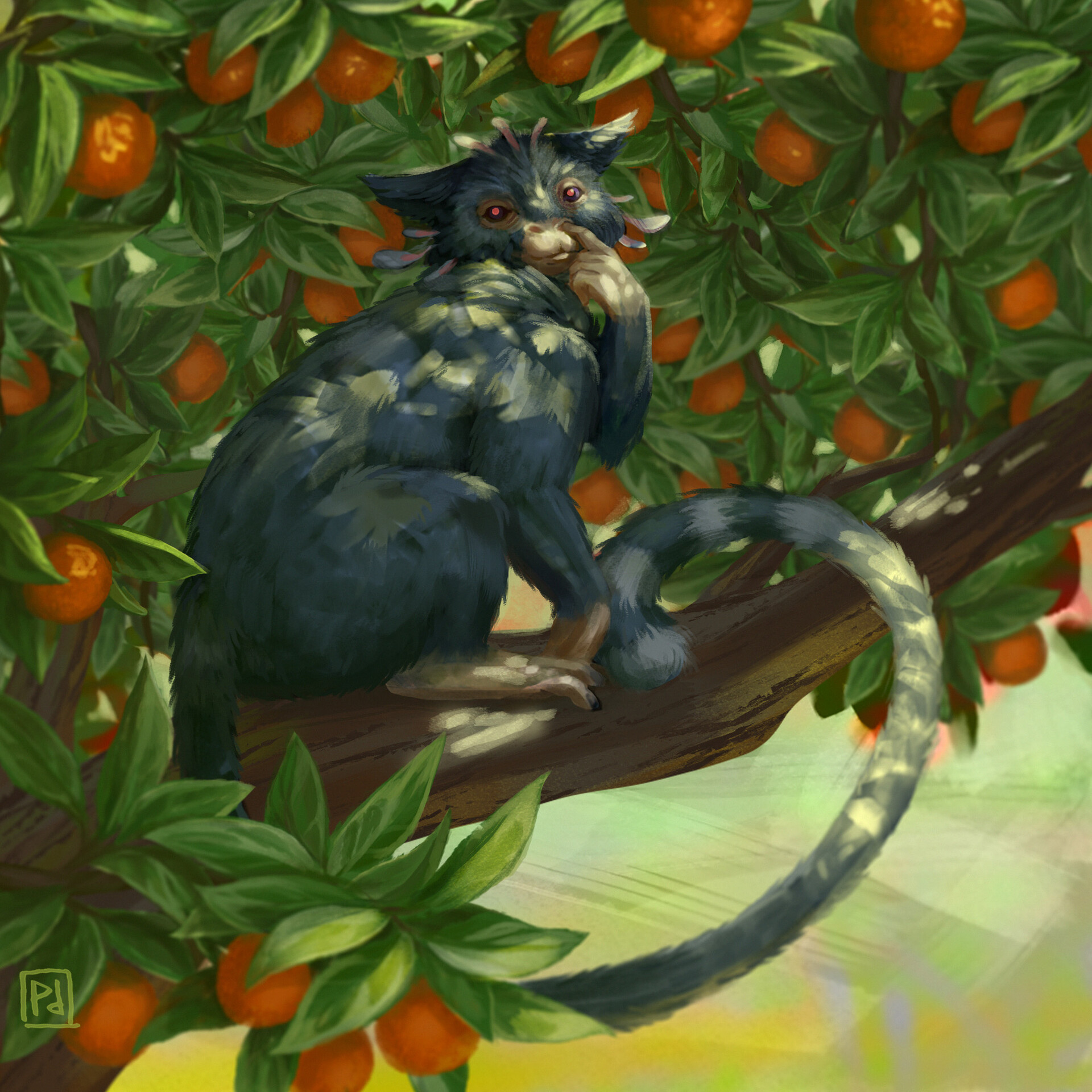 ArtStation - Monkey mood