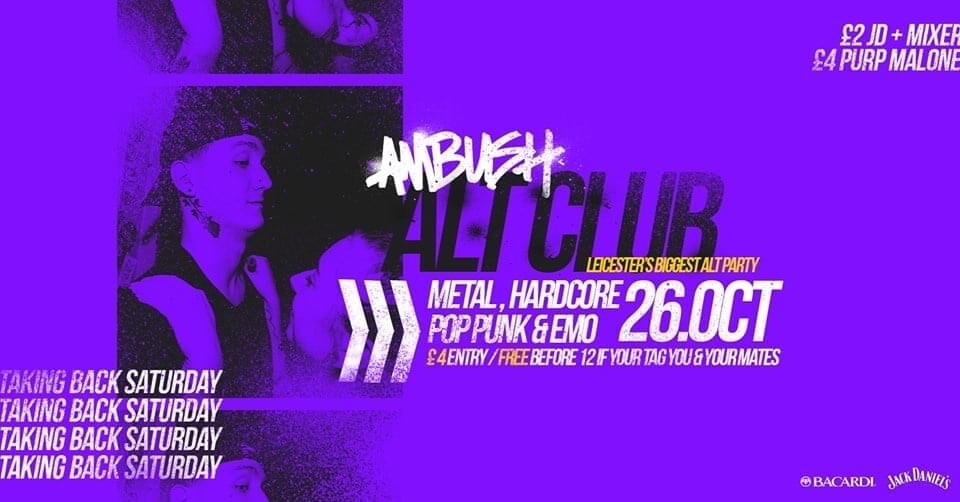 ArtStation - Ambush (Alternative Club Night) - FB Event Covers