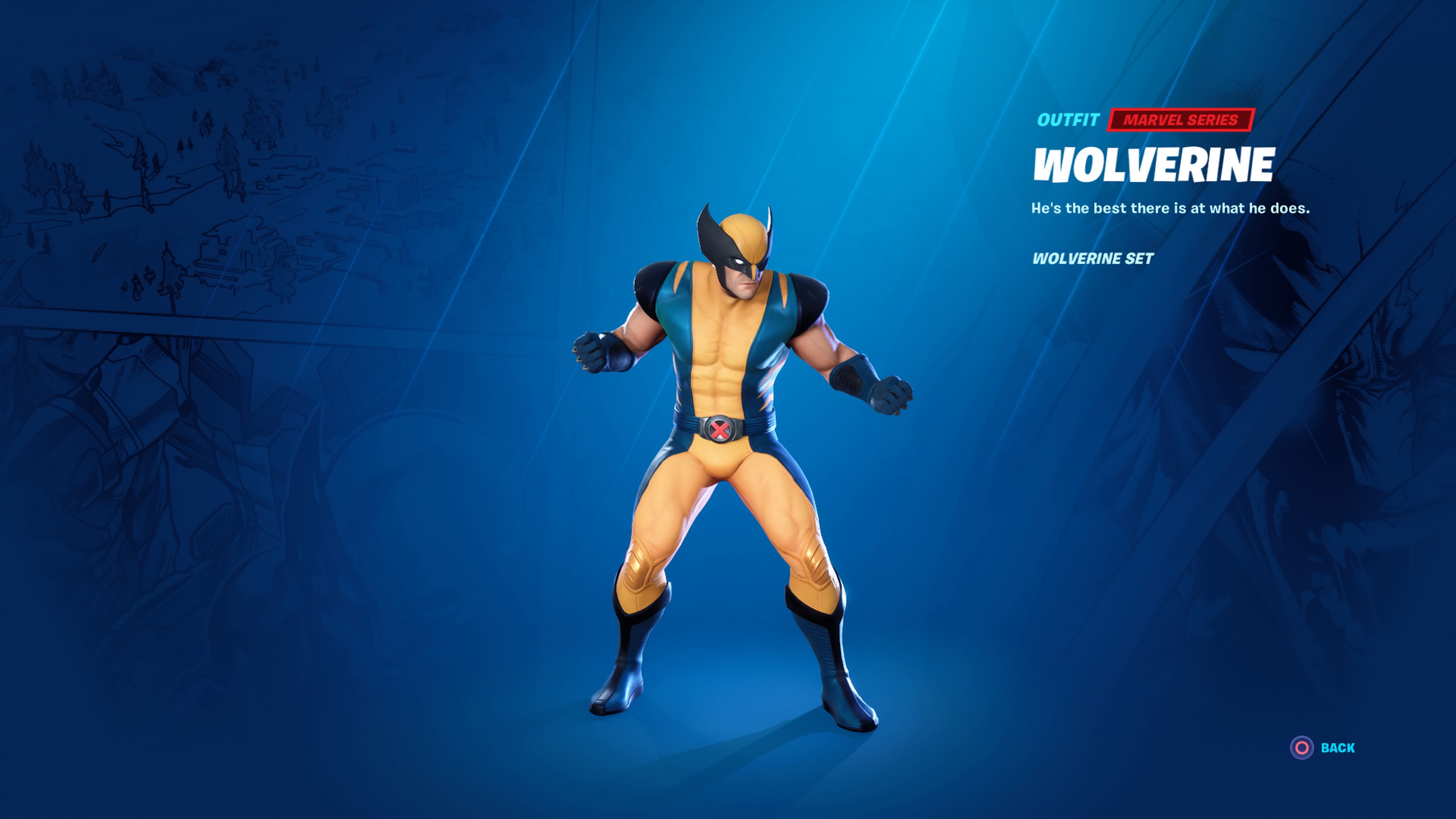 Justin Holt - FORTNITE | WOLVERINE SKIN (BOTH VARIANTS)