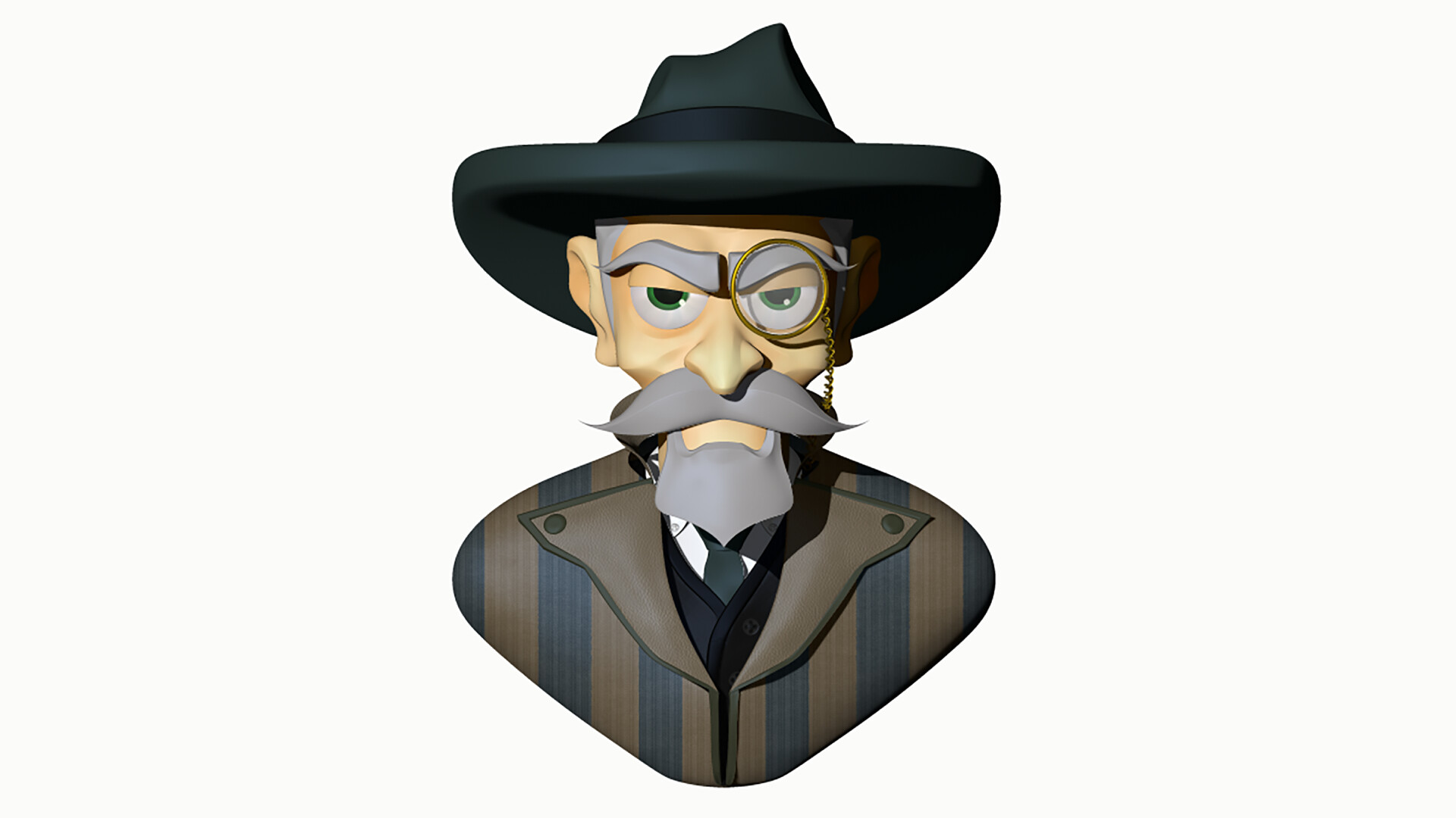 ArtStation - Sir Reginald Hargreeves - Umbrella Academy.