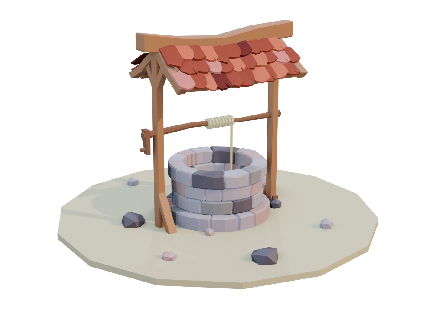 ArtStation - 3D Well