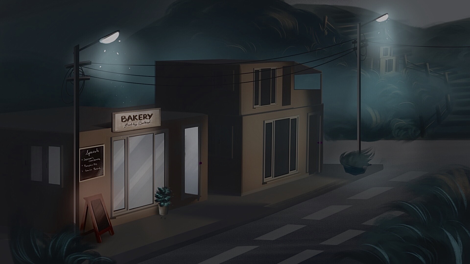 ArtStation - Rural Street