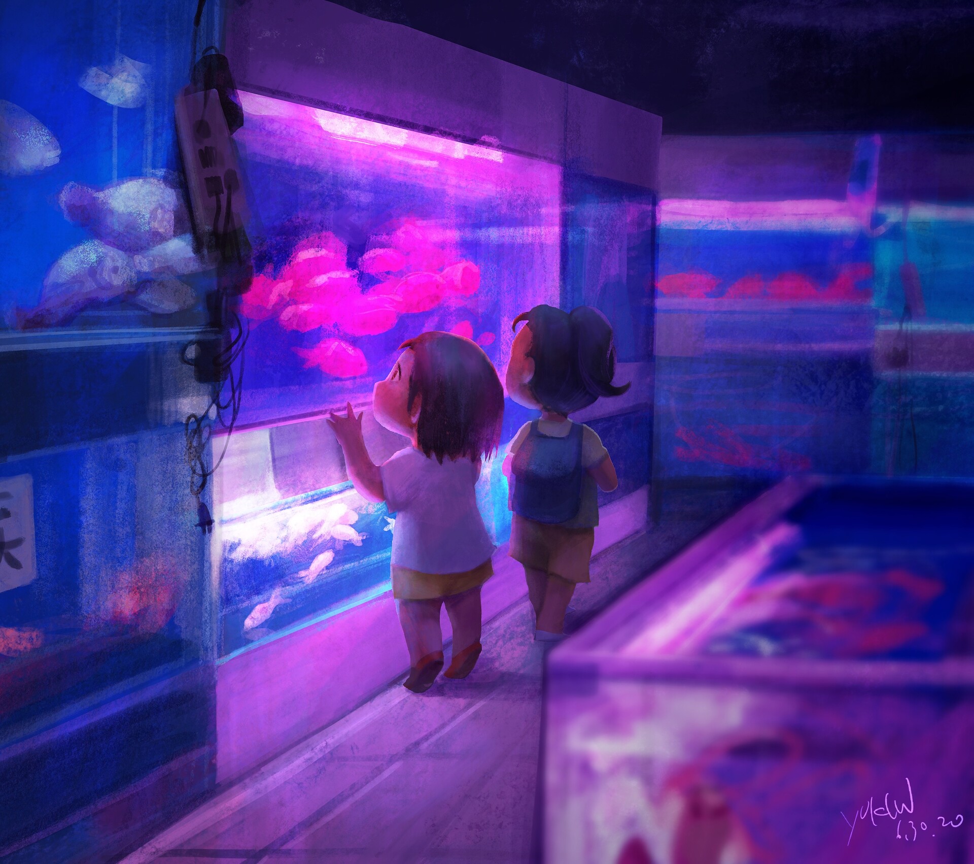 ArtStation - aquarium memory