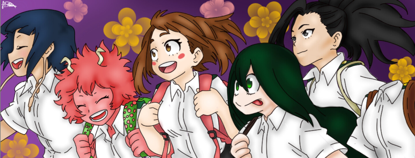 ArtStation - My Hero Academia girls