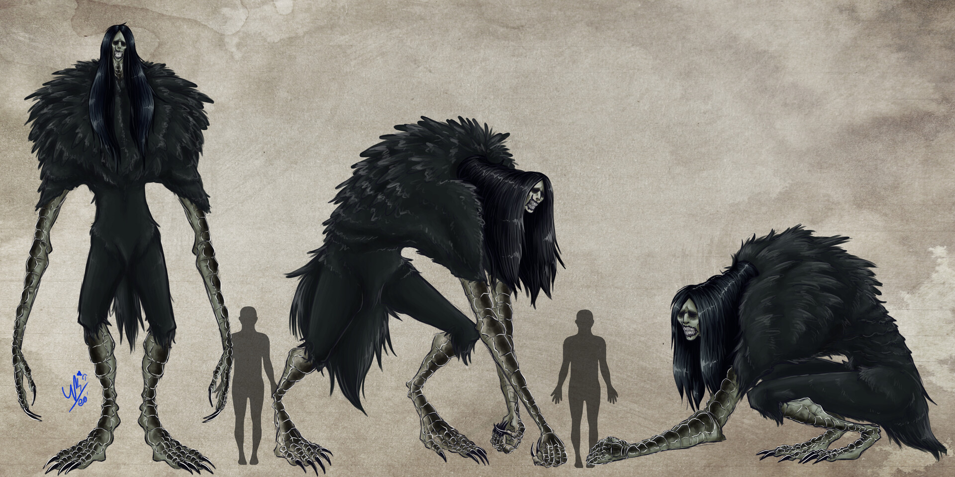 Matlalihuitl - Dark Souls Collection - Father Ariandel Sketches