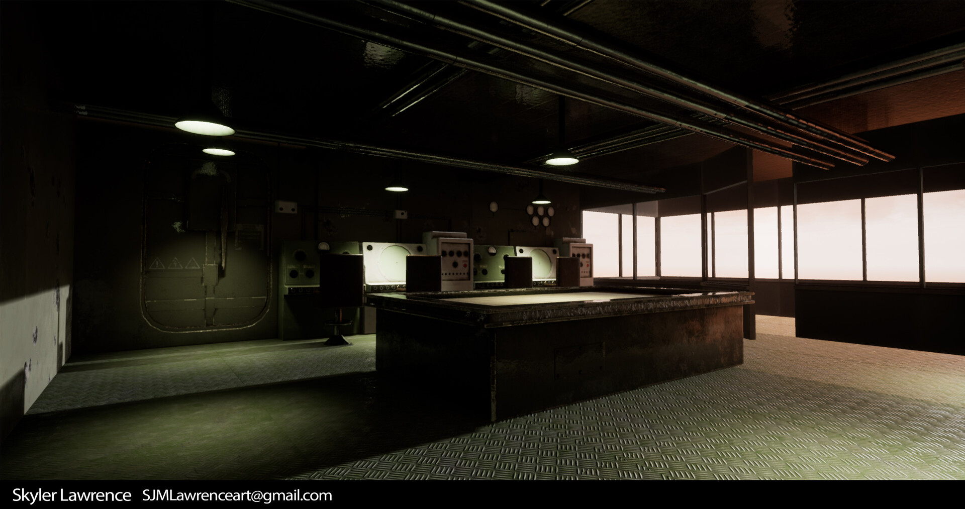 ArtStation - Sci-Fi War Room