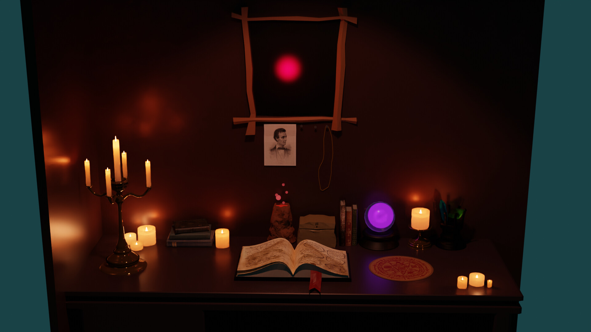 ArtStation - Witch Desk