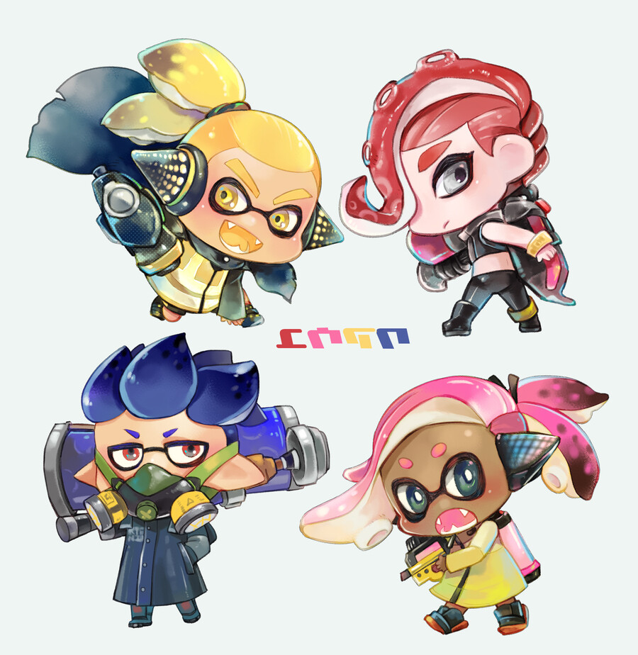 ArtStation - splatoon2 FA