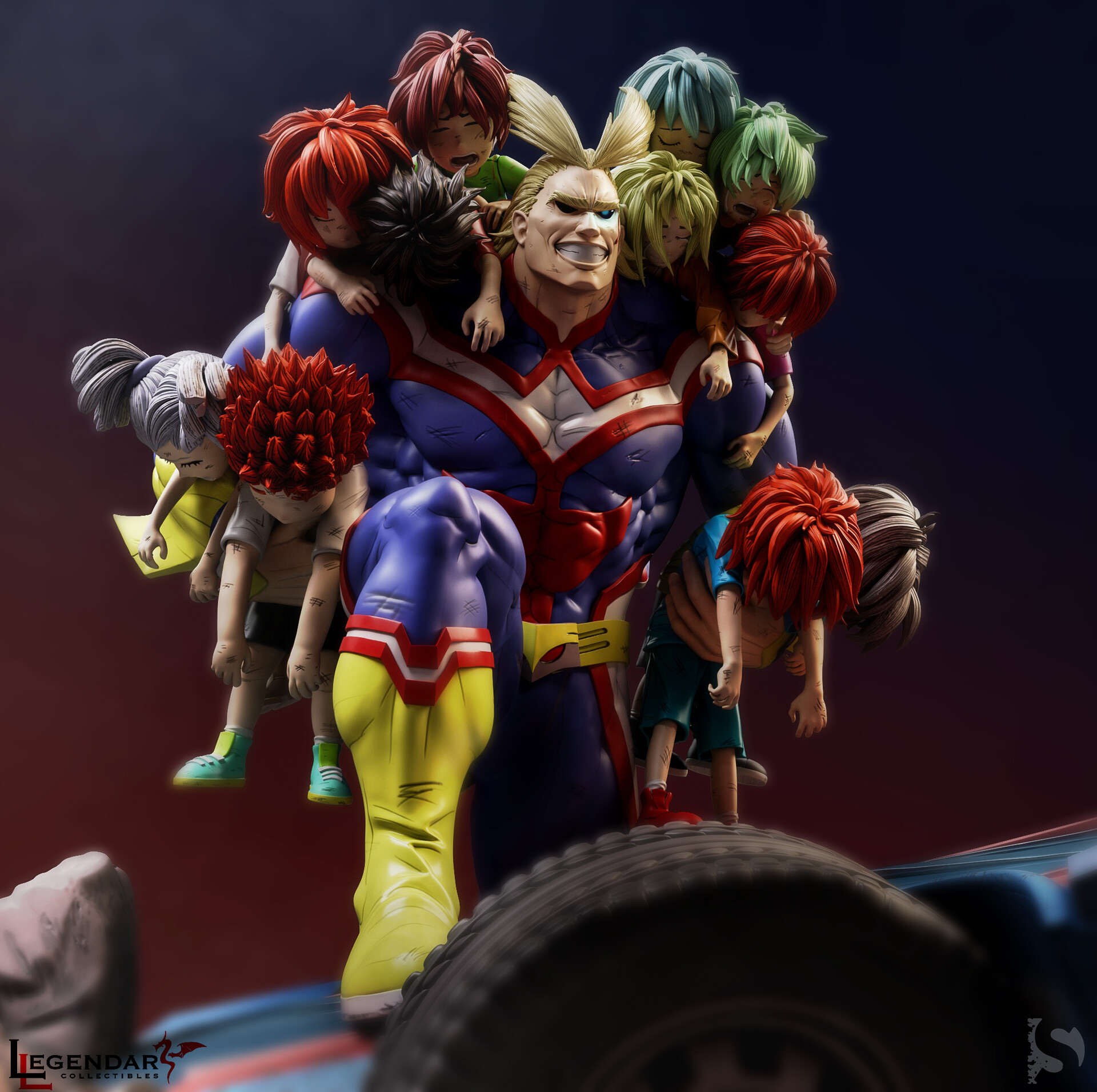 Subhratim Dhar (MoNkEy) - AllMight-My Hero Academia