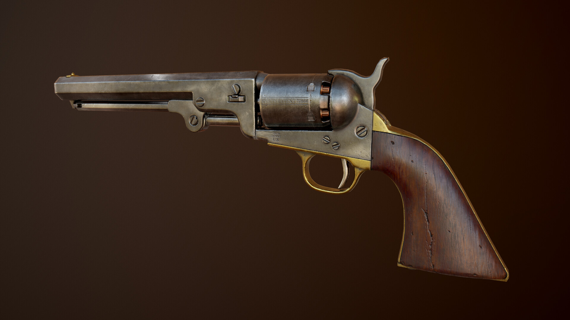 ArtStation - Colt Navy 1851