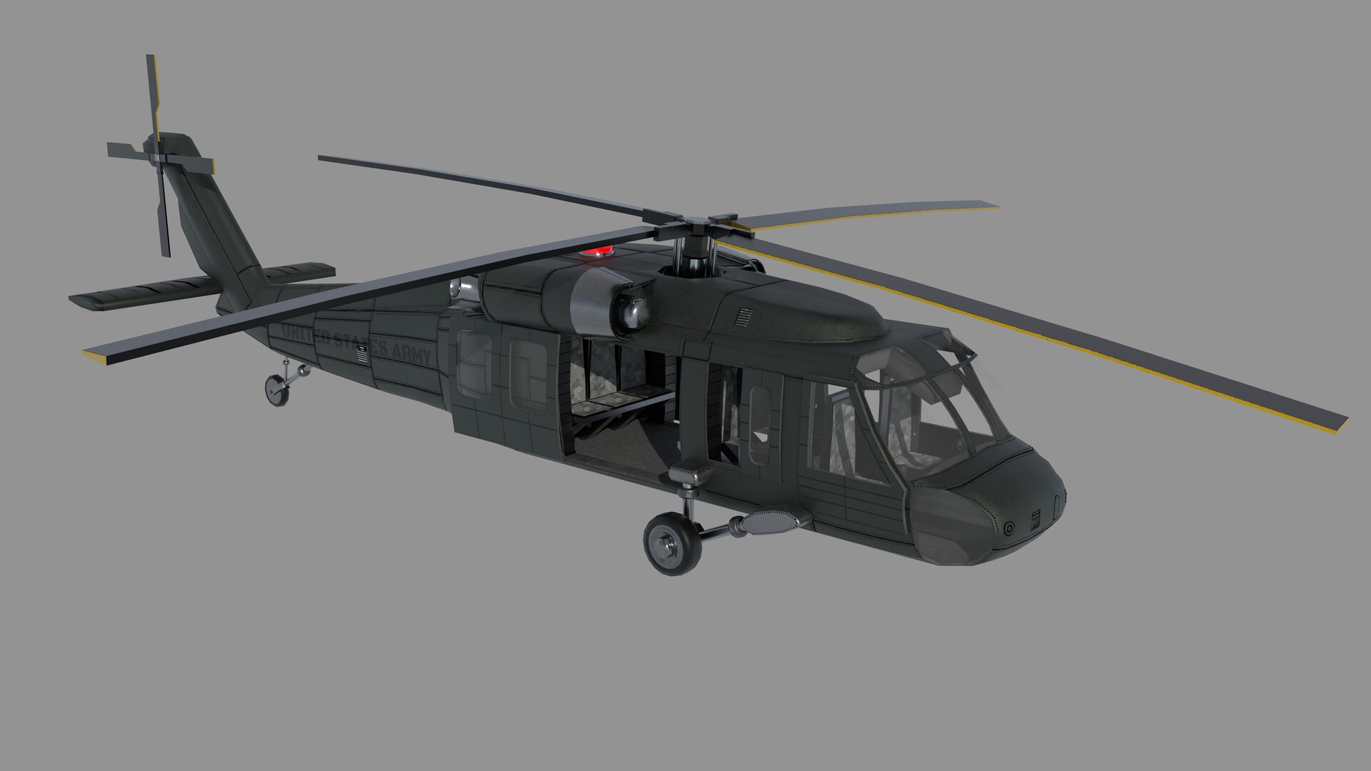 ArtStation - UH-60 Black Hawk