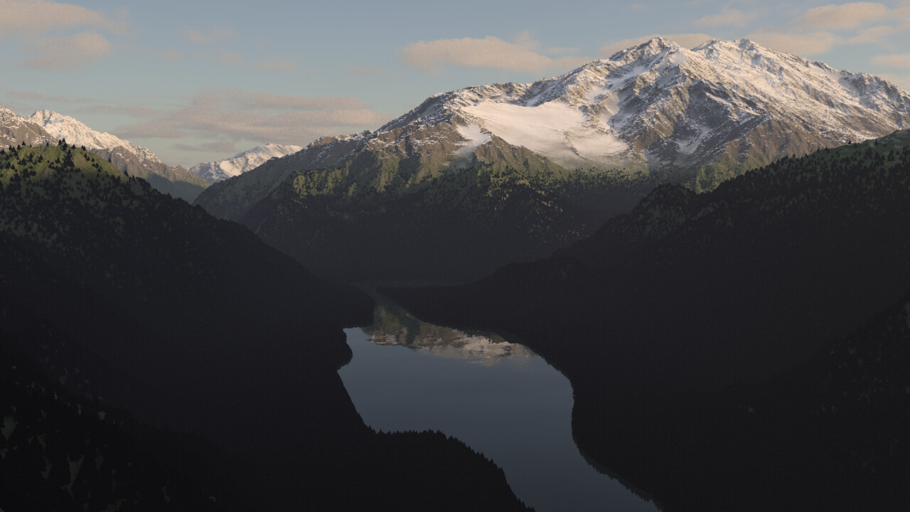 ArtStation - Keyhole Lake