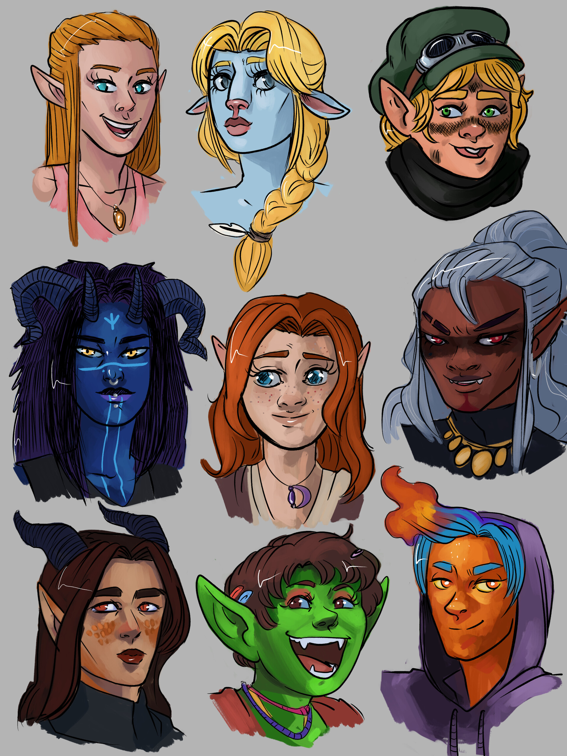 ArtStation - DnD Characters 2