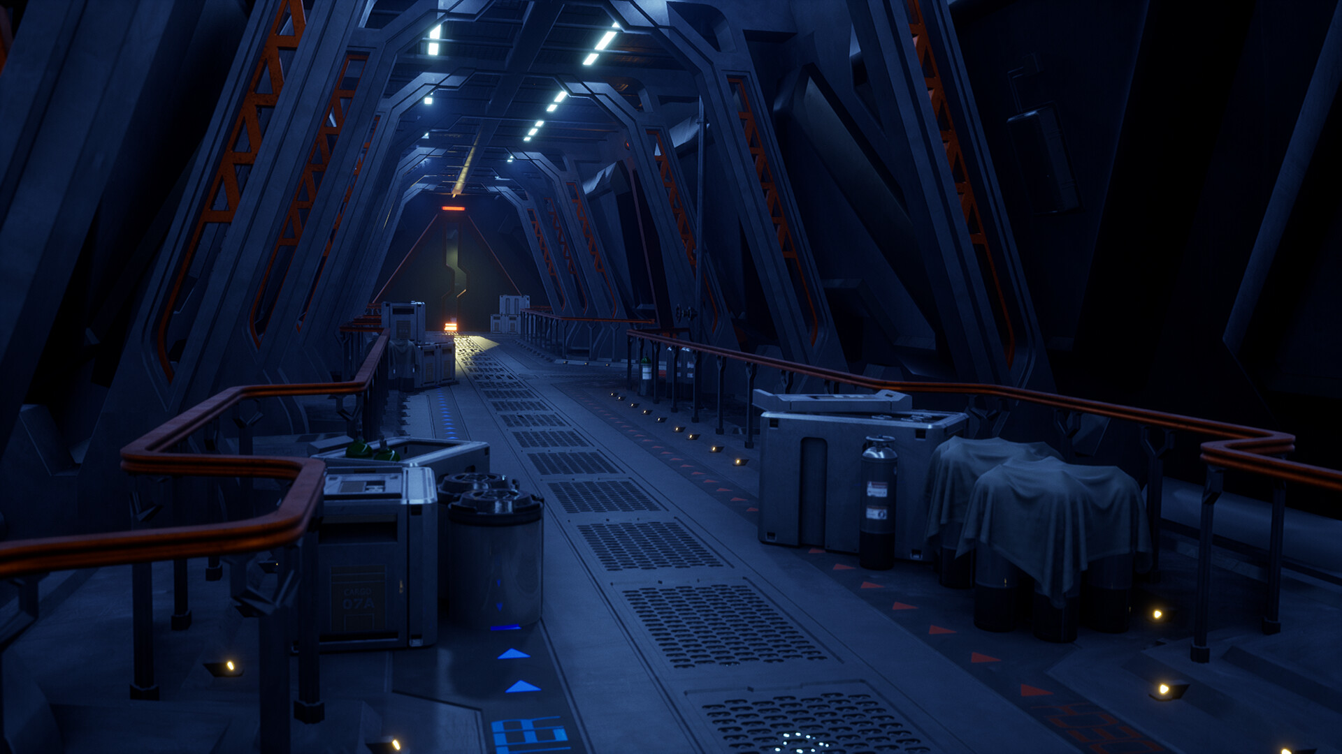 ArtStation - SciFI Corridor