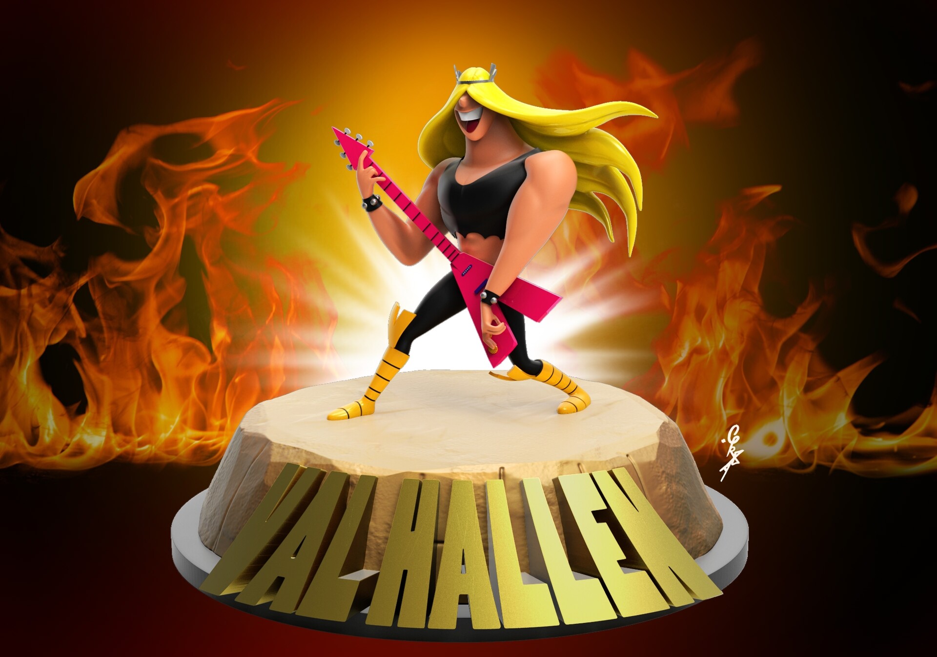 ArtStation - Val Hallen 3D model