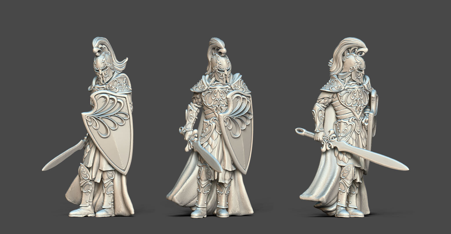 ArtStation - High Elf Guardian