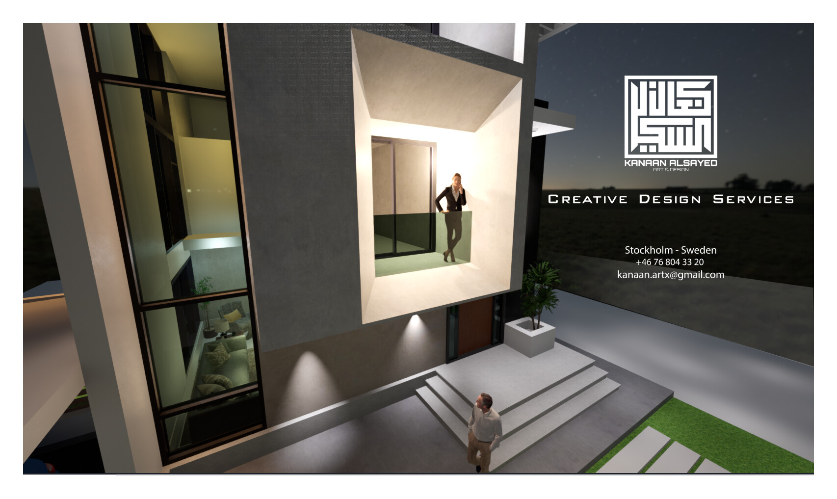 Kanaan - Mini Modern Villa _Concept Design