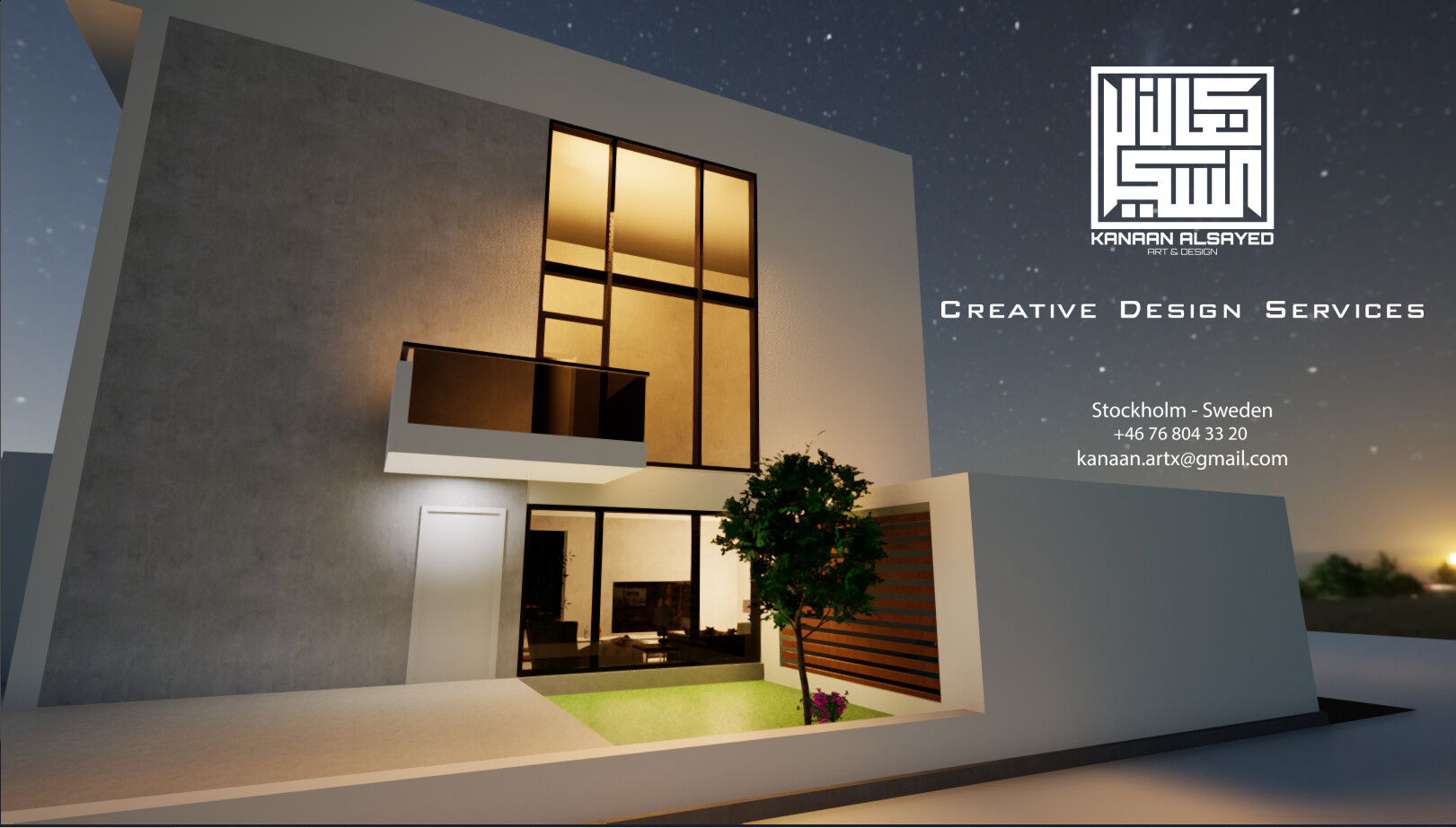 Kanaan - Mini Modern Villa _Concept Design