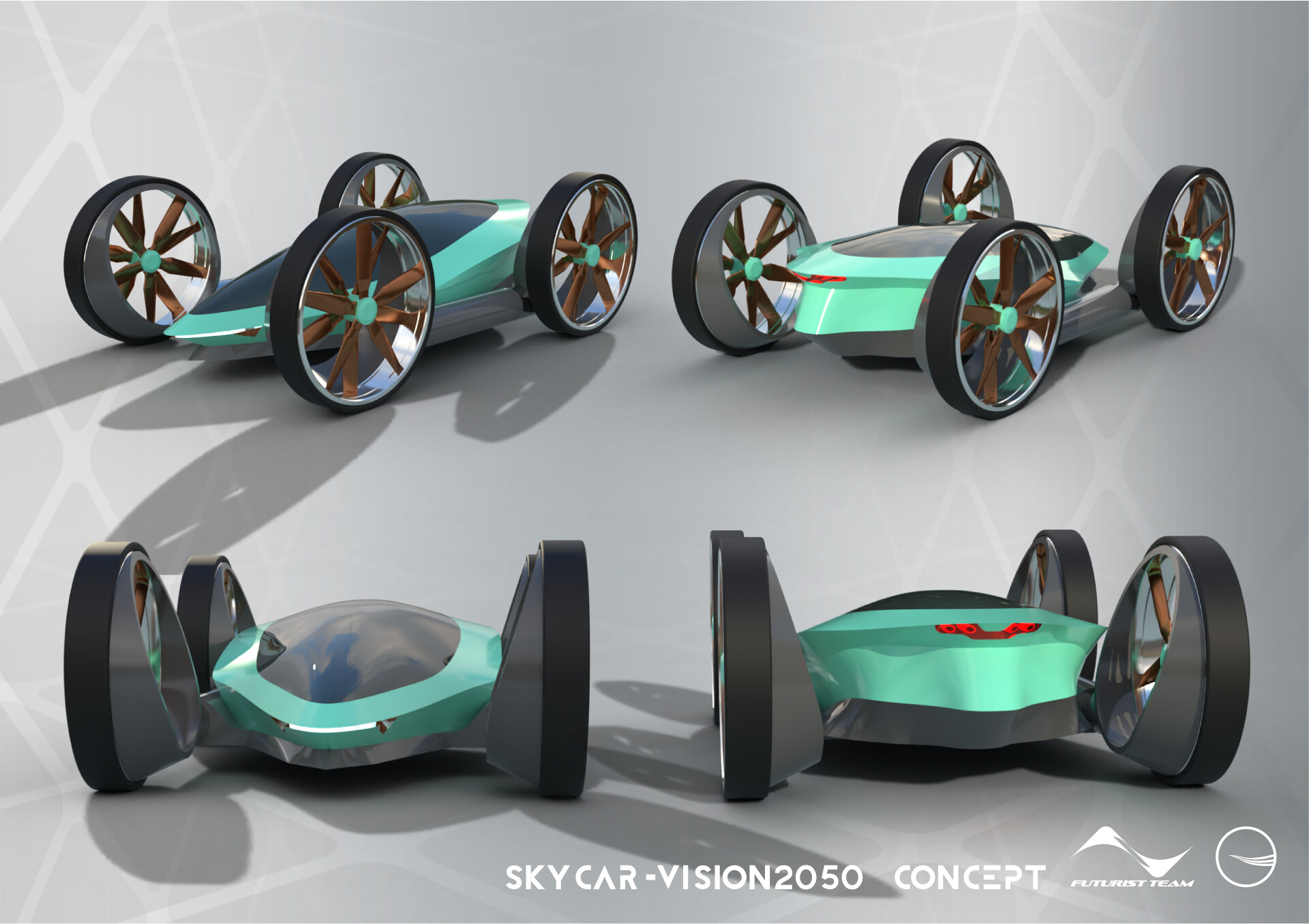 ArtStation - SKYCAR-VISION2050 CONCEPT