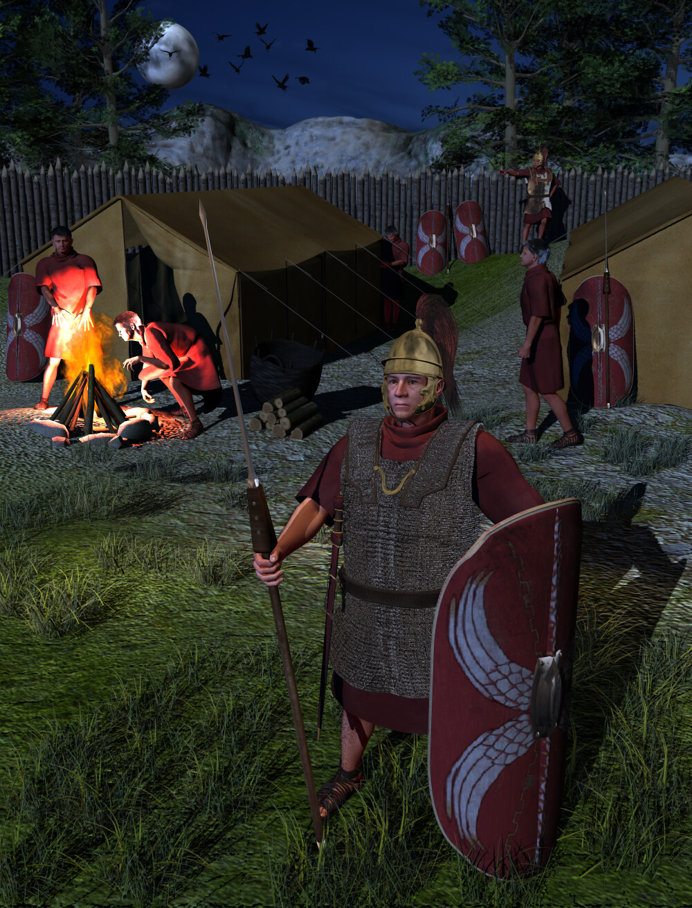 ArtStation - Roman Late Republic Legio 40BC