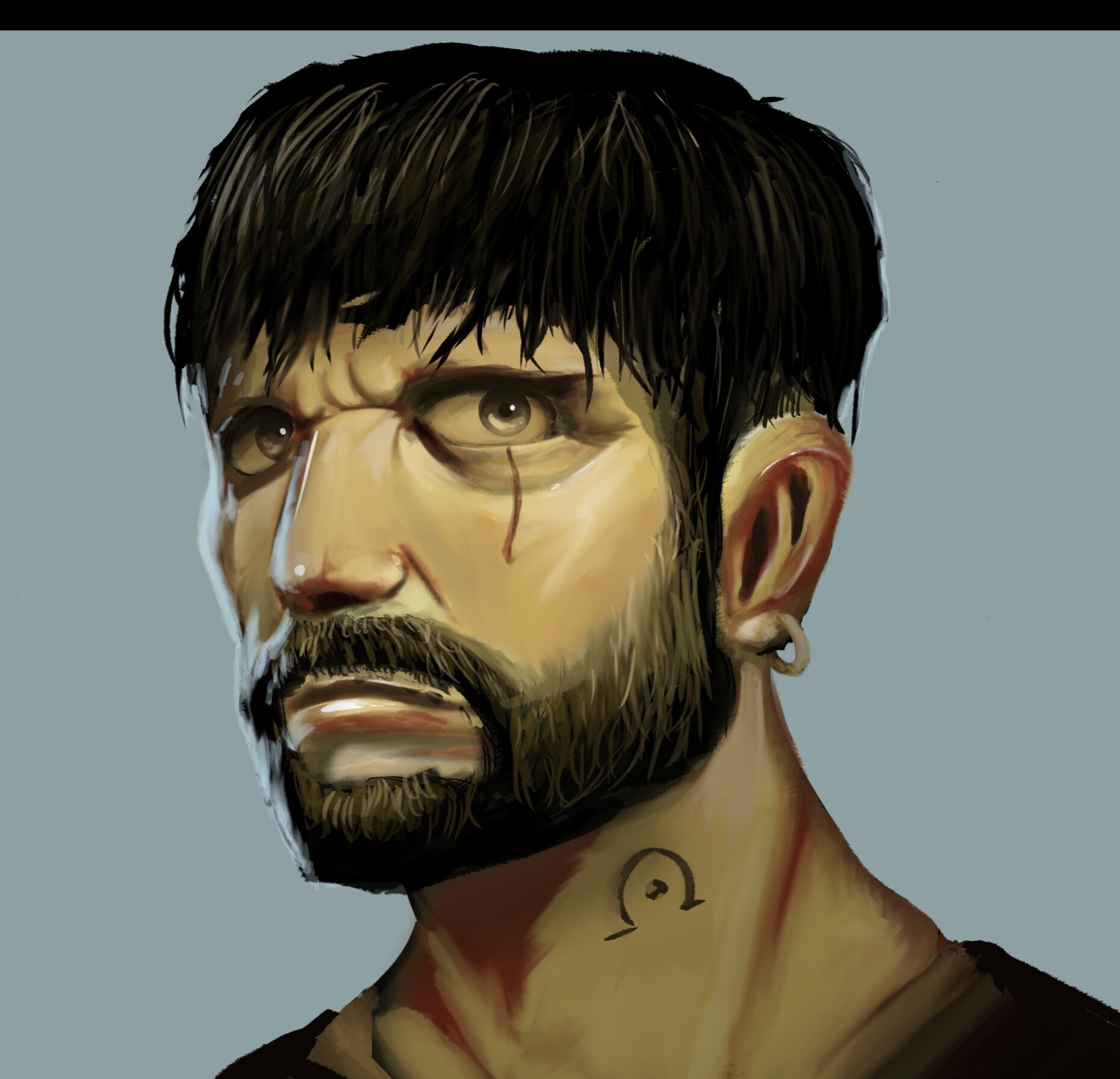 ArtStation - Male Character Concept Art (Brigand)