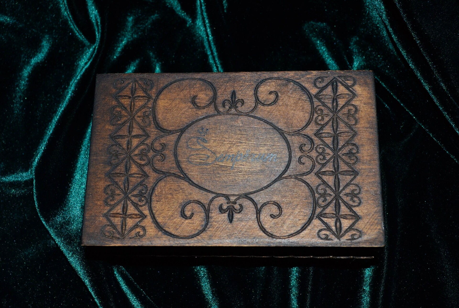 ArtStation - A box carved from wood