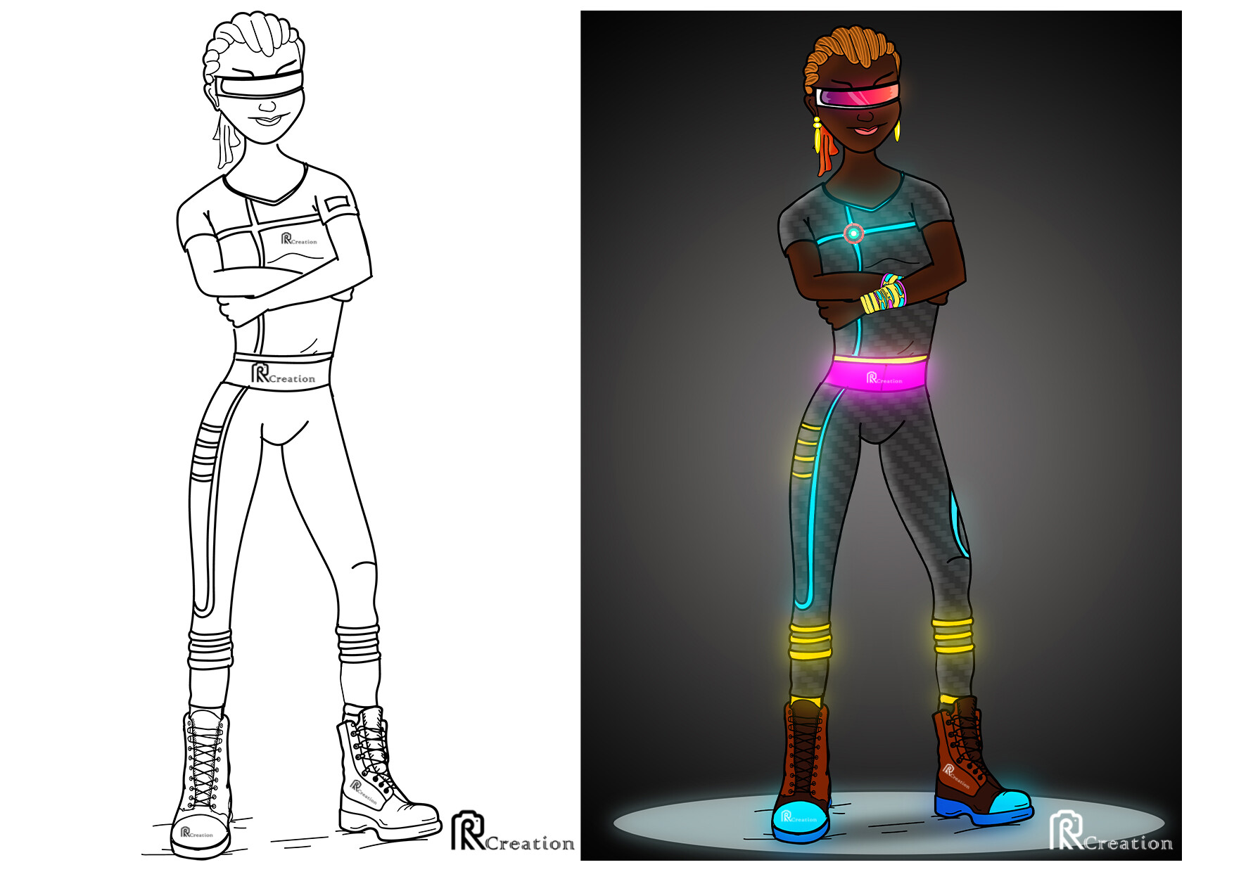 ArtStation - Supergirl character Design