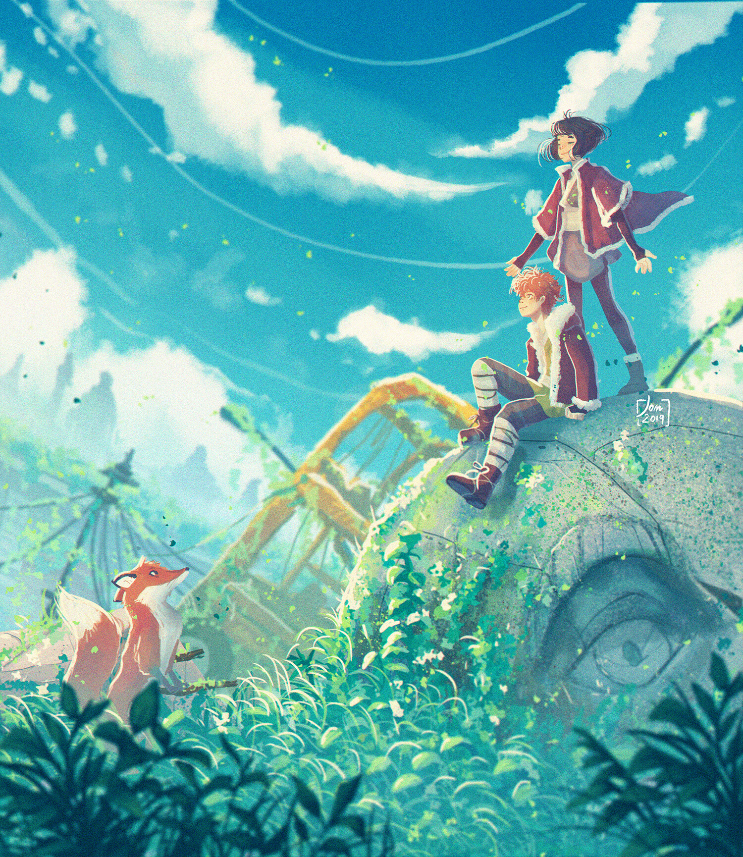 ArtStation - All That's left (original art)