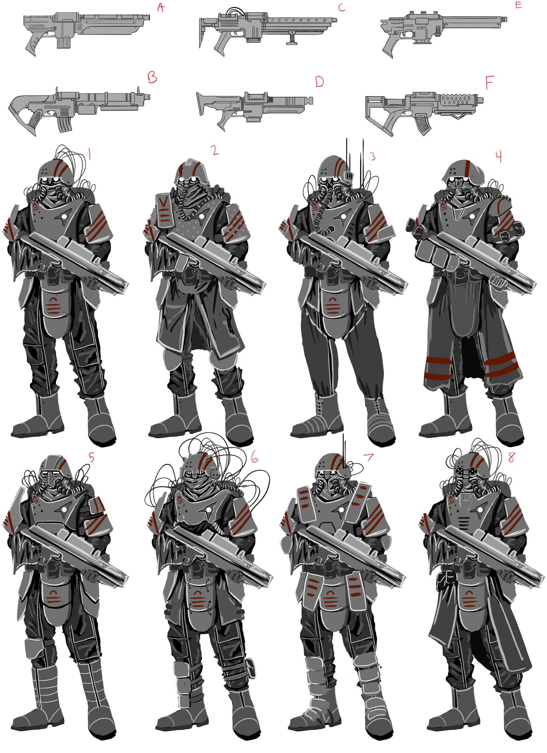Paul Sendro - Hazardous Environment Trooper Concept