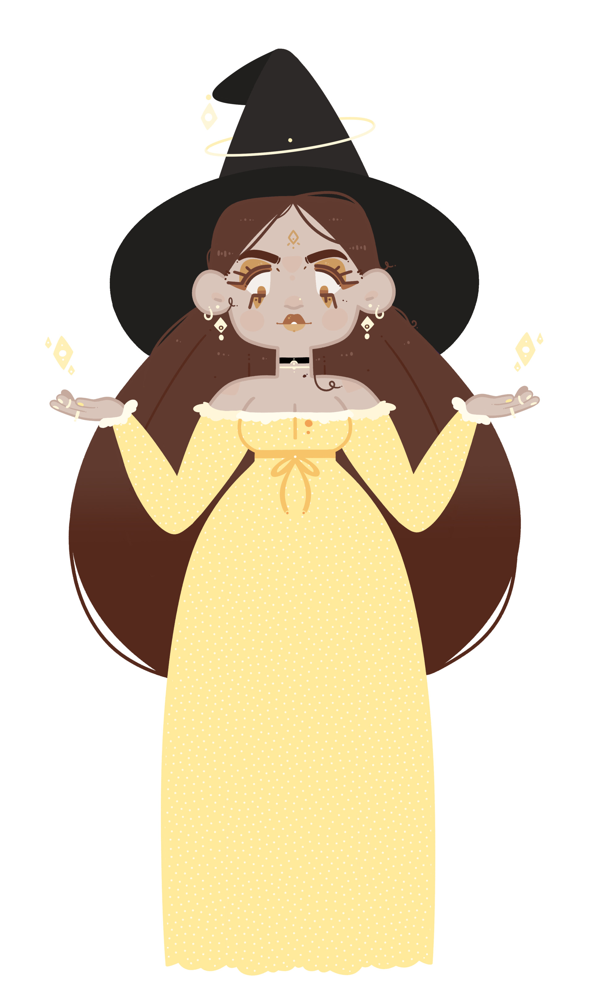 ArtStation - Design for a sun witch