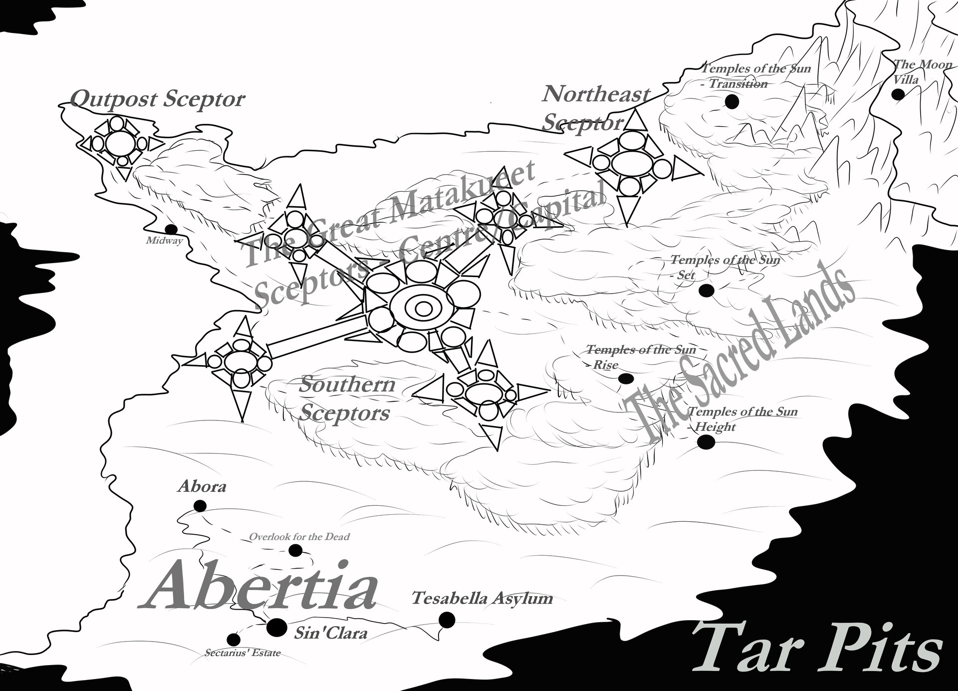 ArtStation - Forever Dusk, Never Dawn Maps (4)