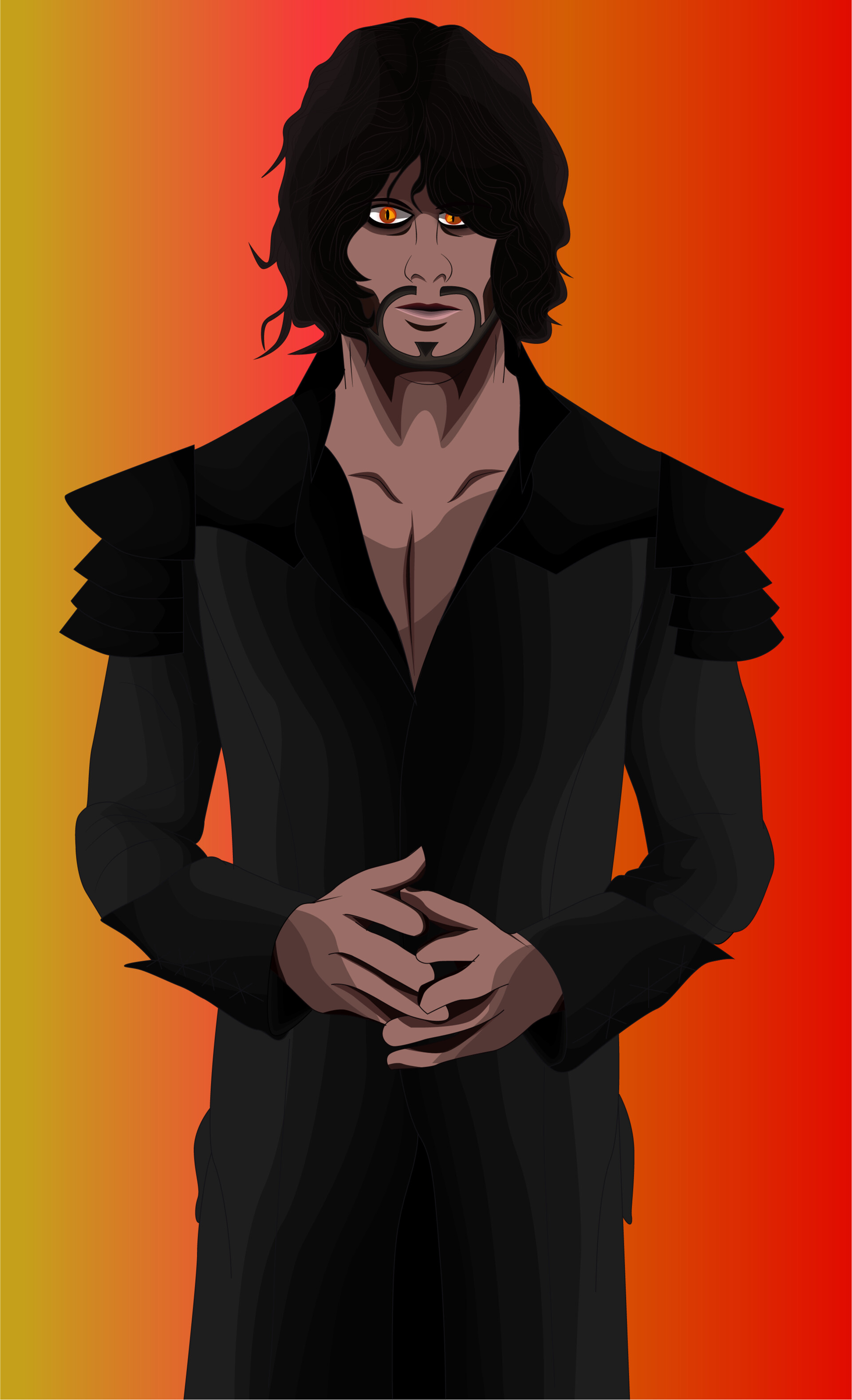 ArtStation - baphomet human form.