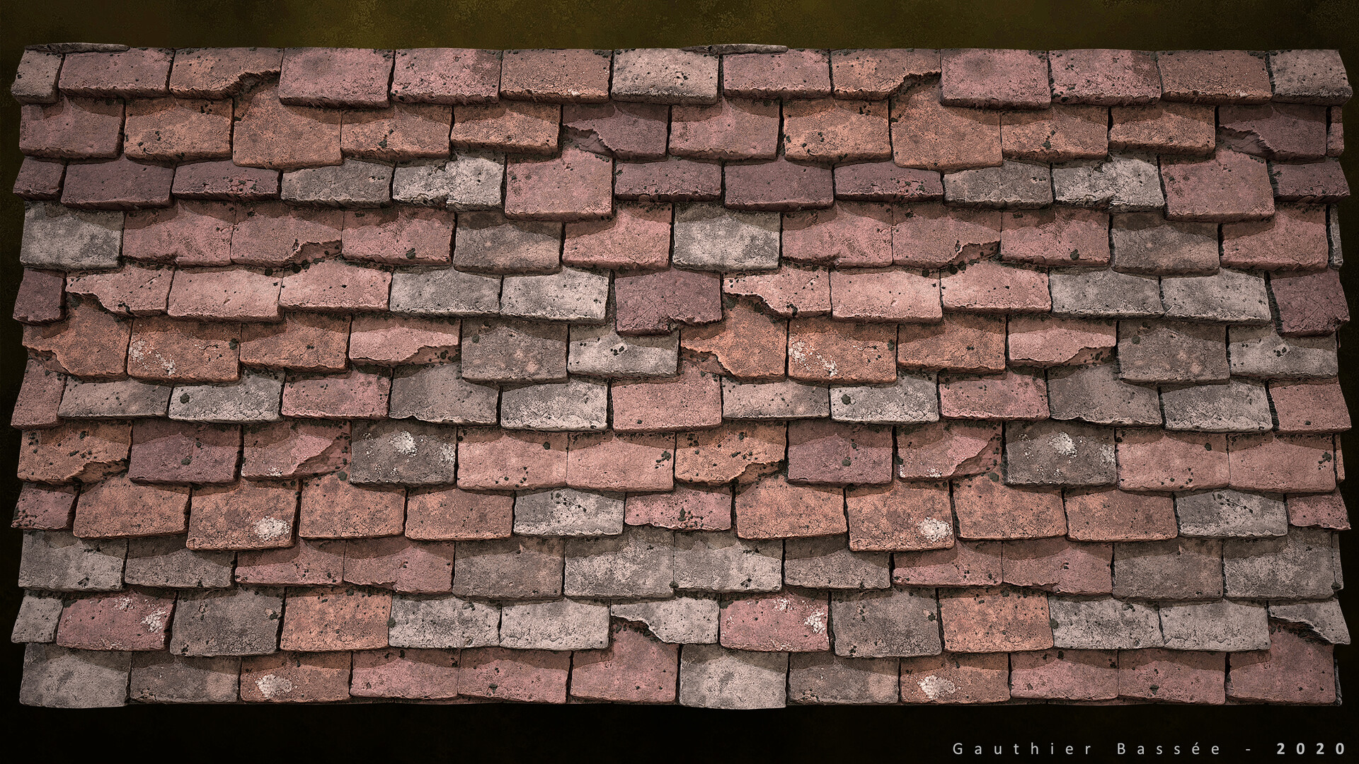 Gauthier Bassée - Creepy roof tile