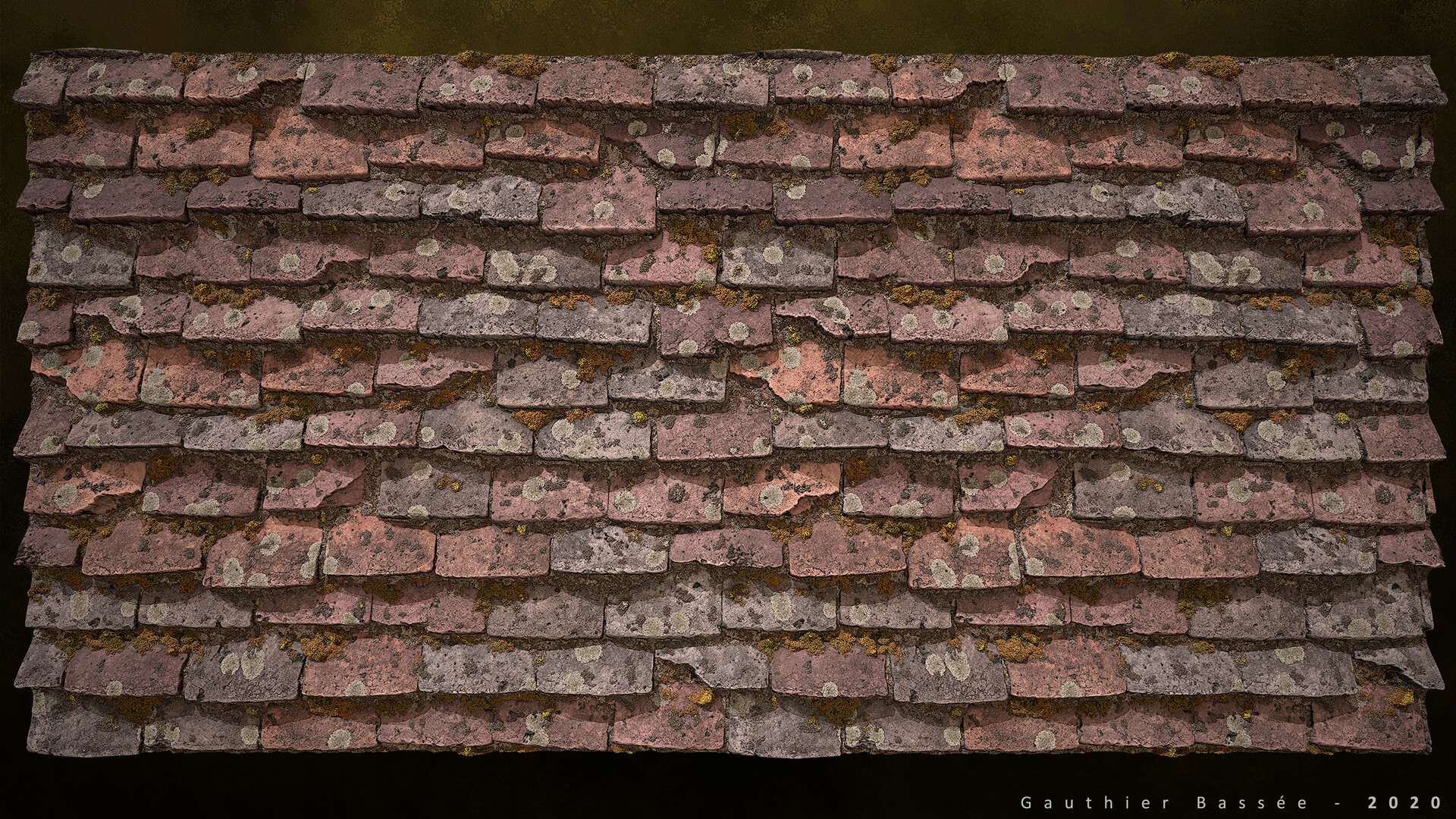 Gauthier Bassée - Creepy roof tile