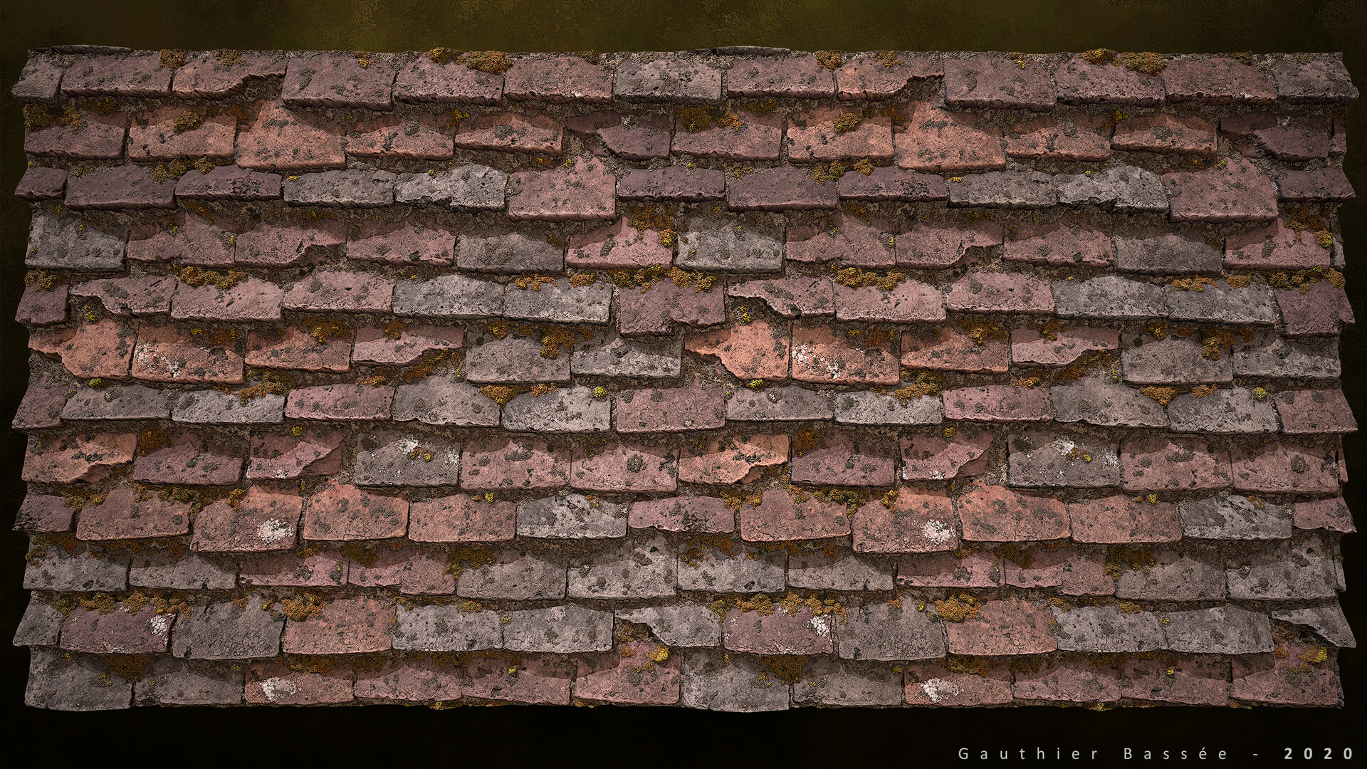 Gauthier Bassée - Creepy roof tile