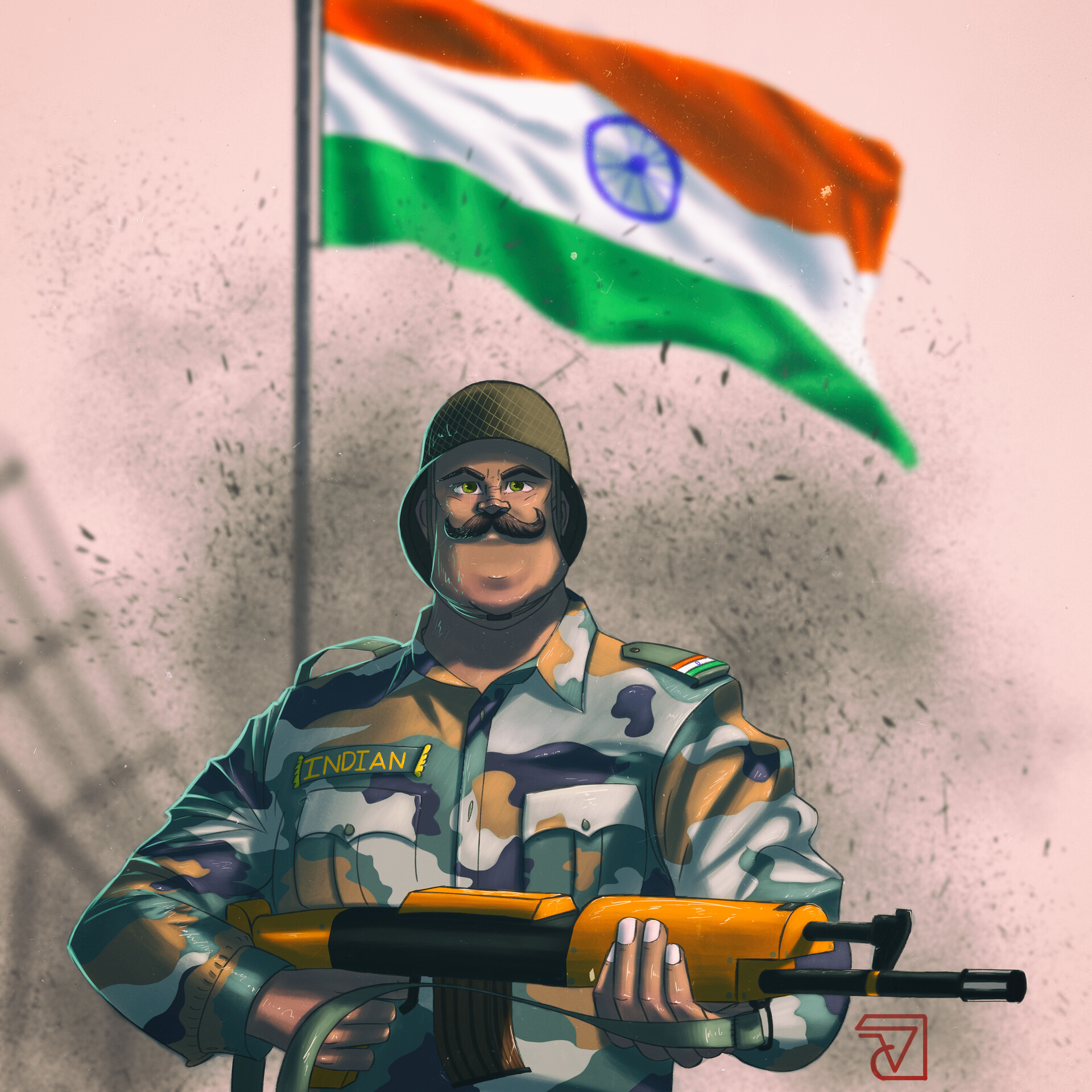 ArtStation - Indian Army