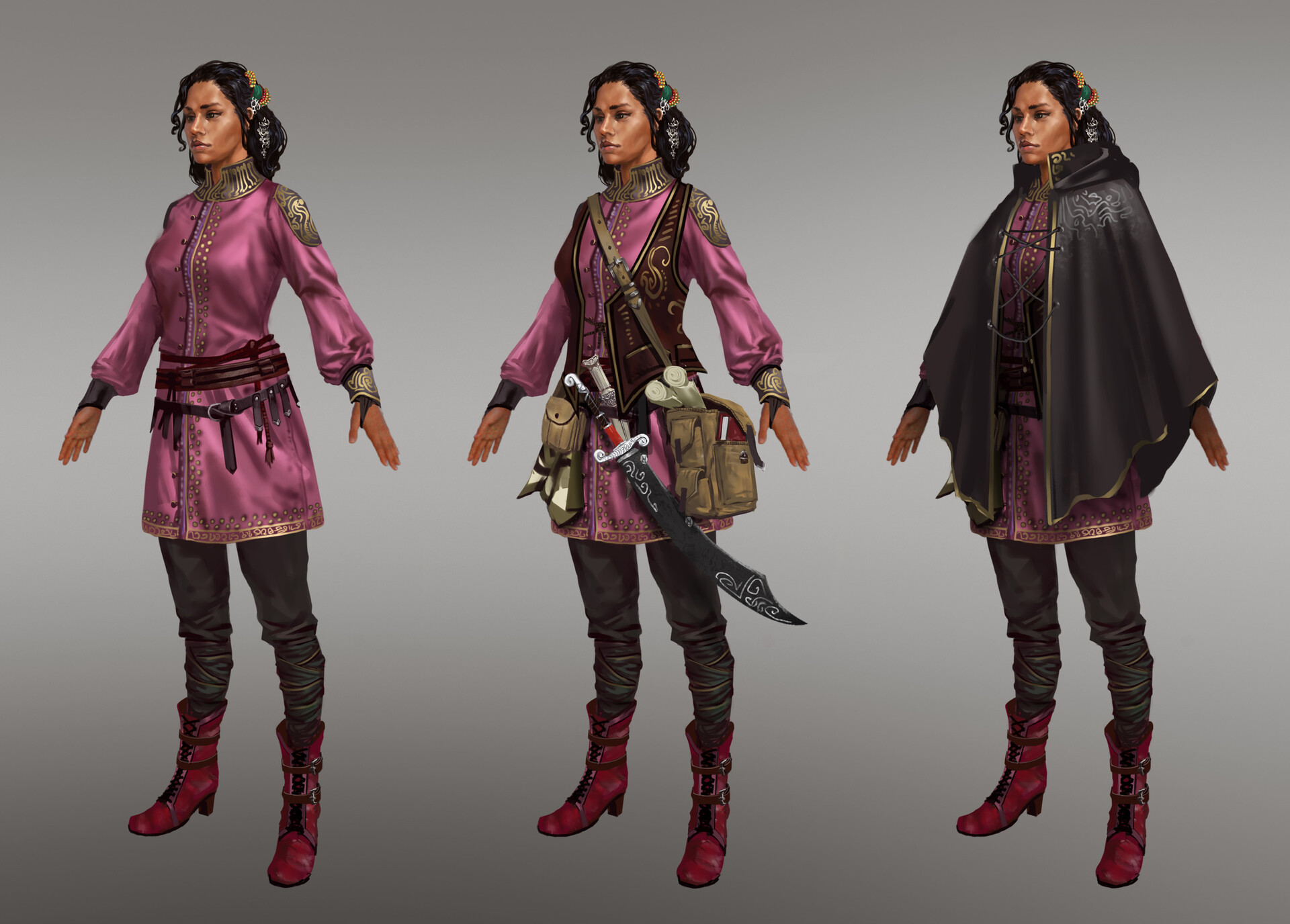 Nylah of Ofier by Mikhail Palamarchuk : r/ReasonableFantasy