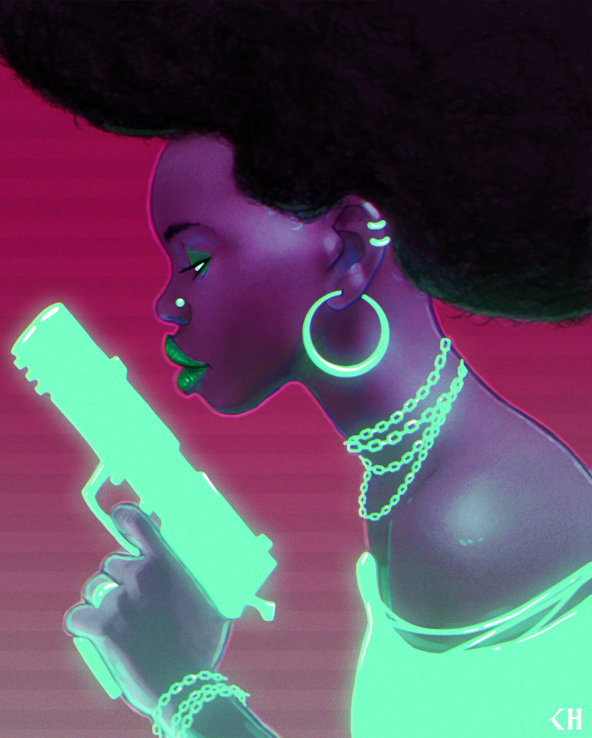 ArtStation - Neon Gun