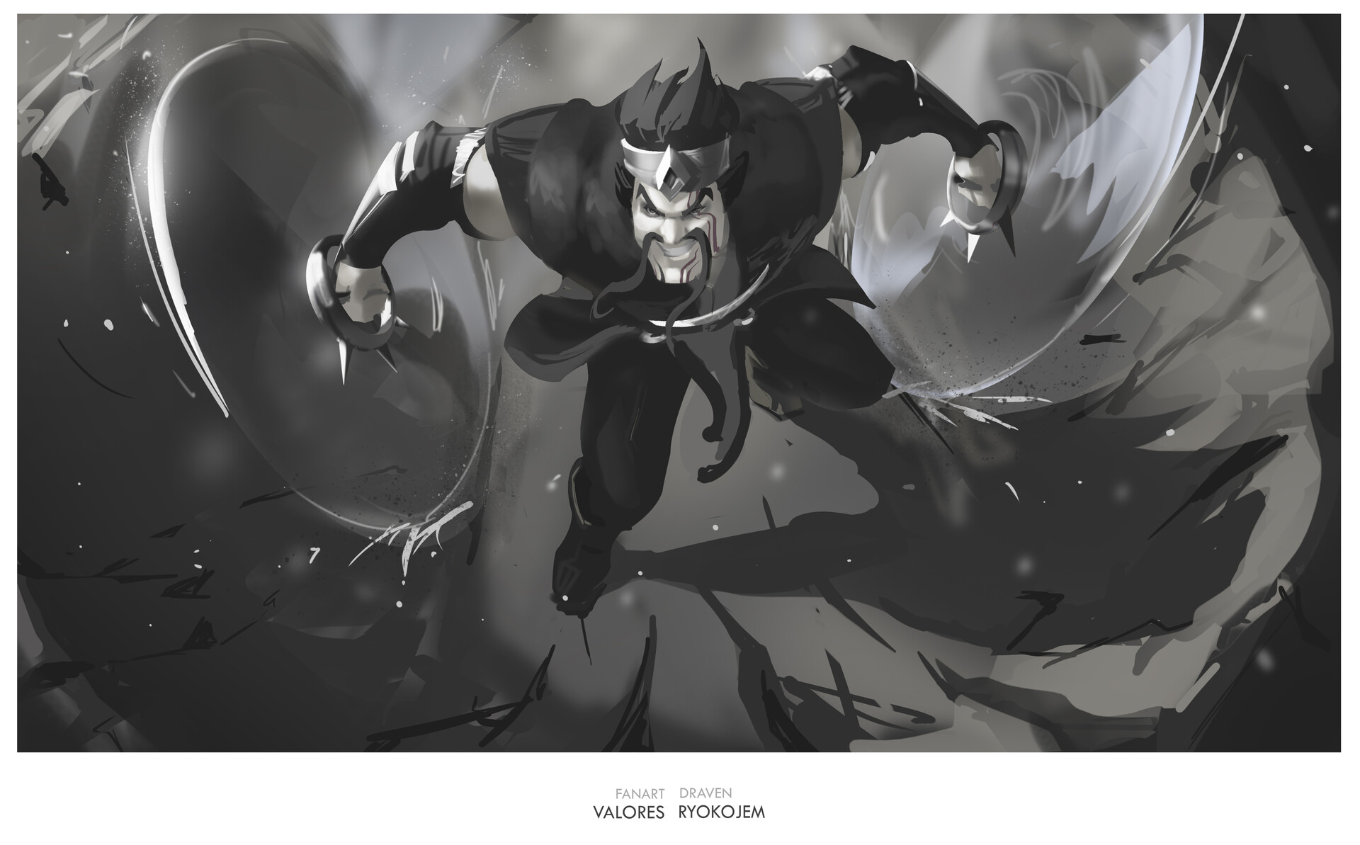 Lilian Nestor (RyokoJem) - Draven - League of Legends - Splash Art/Fan Art