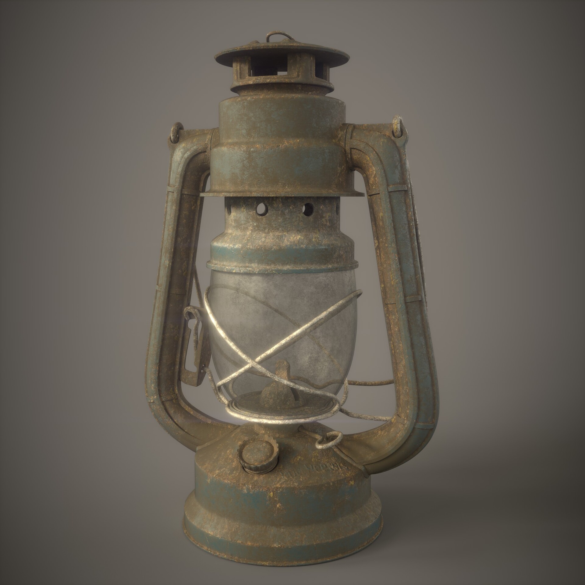 ArtStation - oil lamp