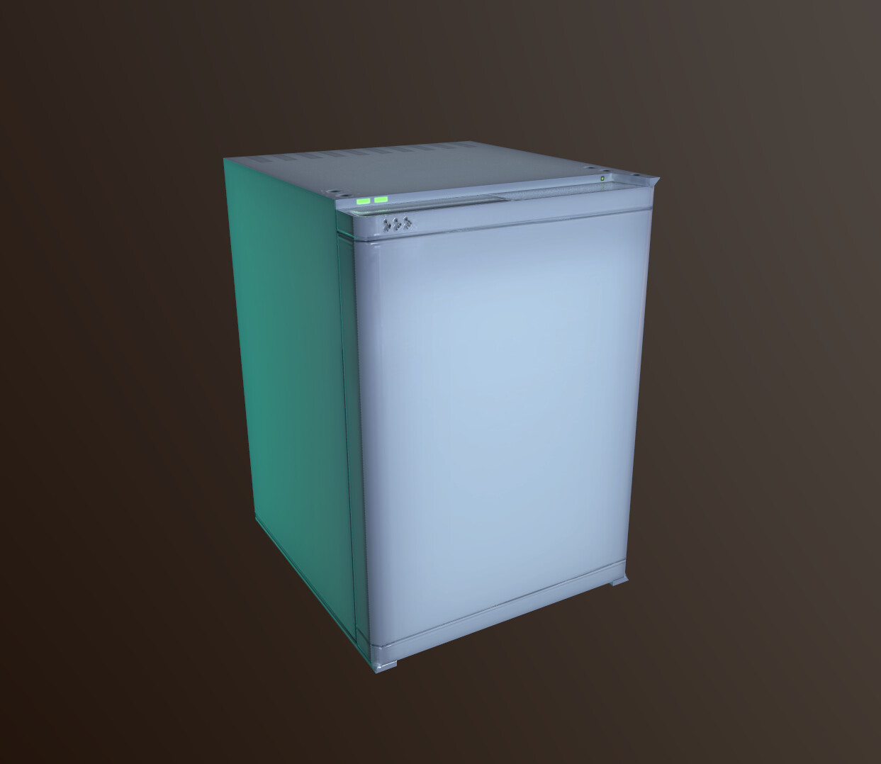 ArtStation - Mini-bar low-poly model